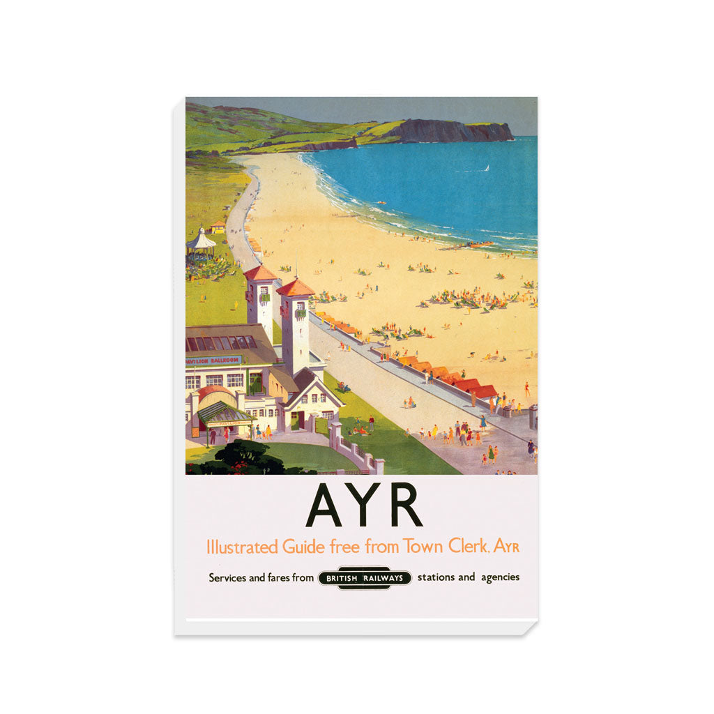 Ayr, Illustraded Guide free from Town Clerk Ayr, British Railways - Ca ...