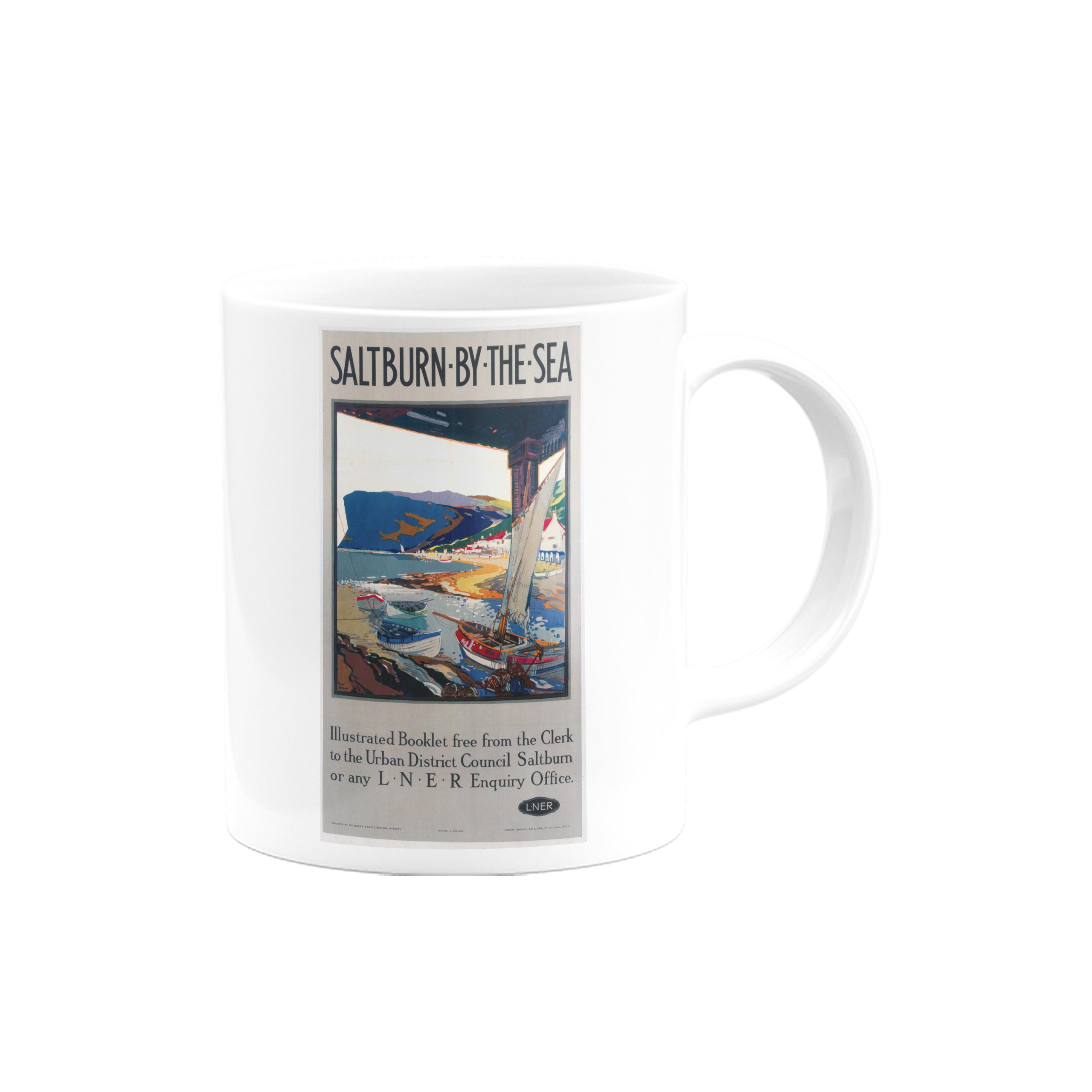 Saltburn-by-the-sea, LNER Mug – Railway Posters
