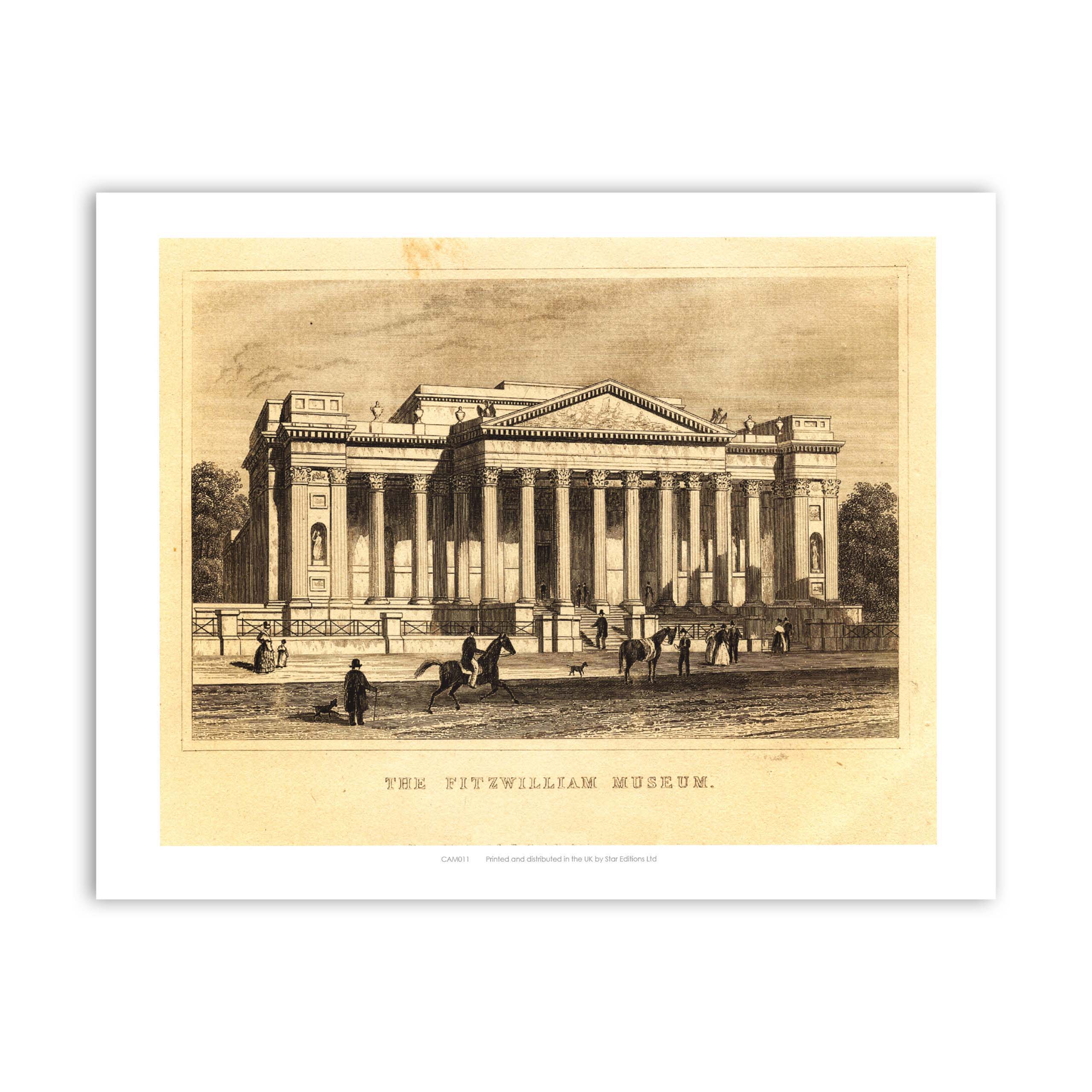 The Fitzwilliam Museum Art Print – Railway Posters