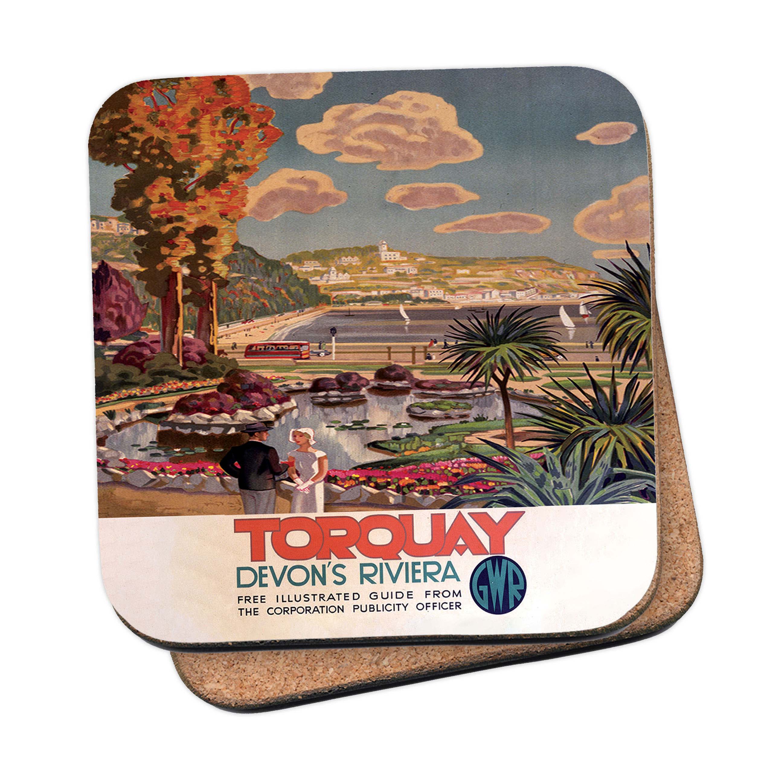 Torquay Devon's Riviera Coaster – Railway Posters