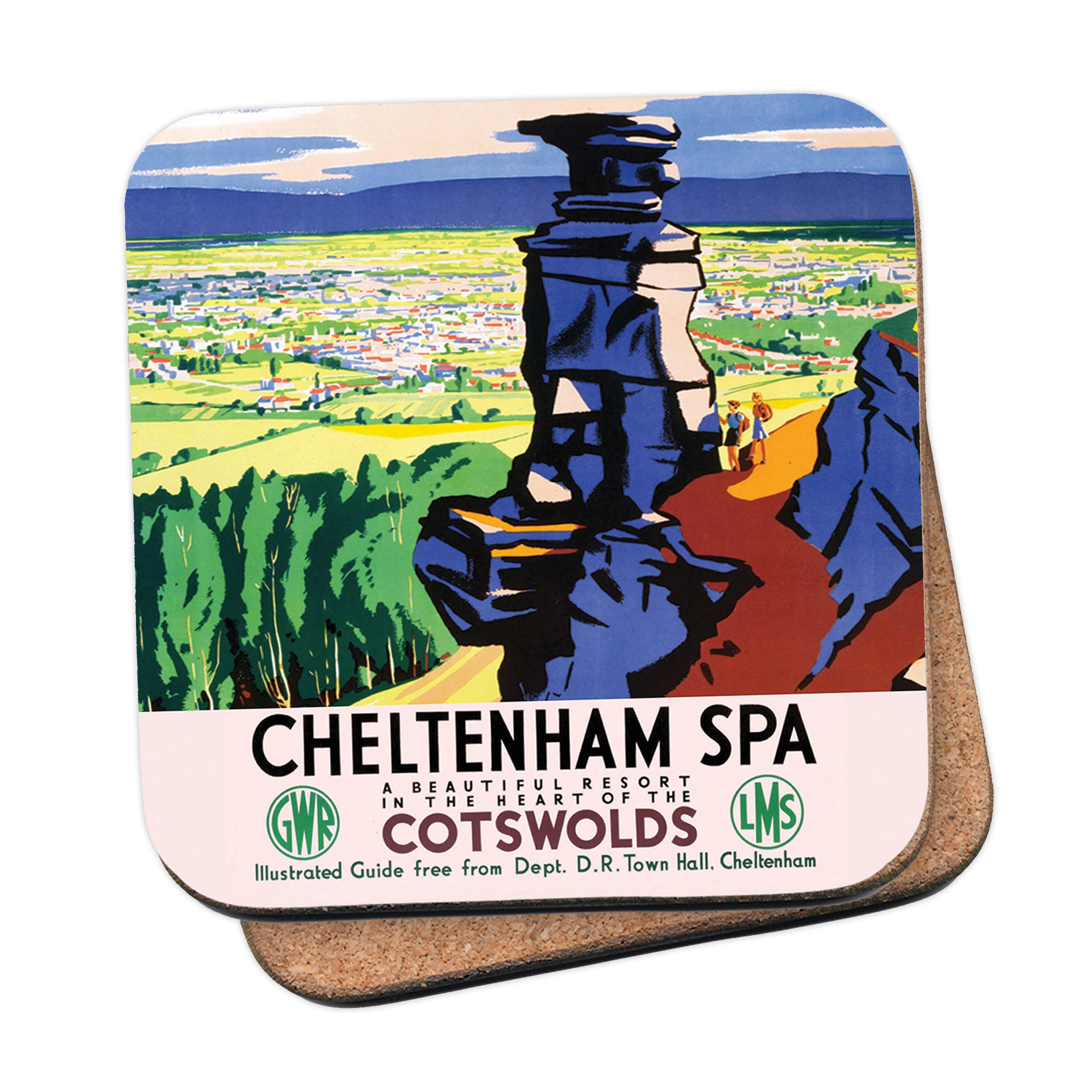 Cheltenham Spa, Cotswolds Coaster – Railway Posters