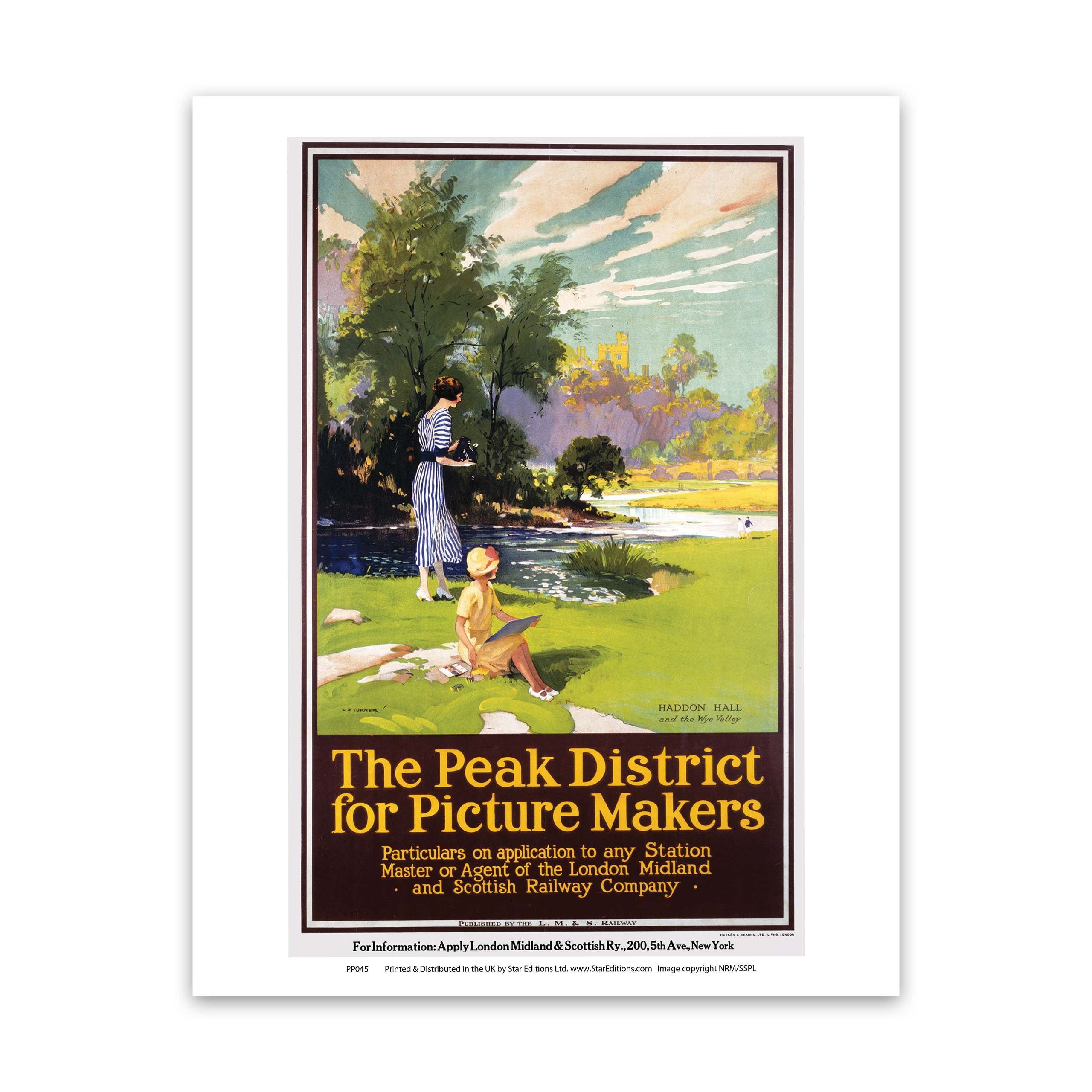 The Peak District for Picture Makers Art Print – Railway Posters