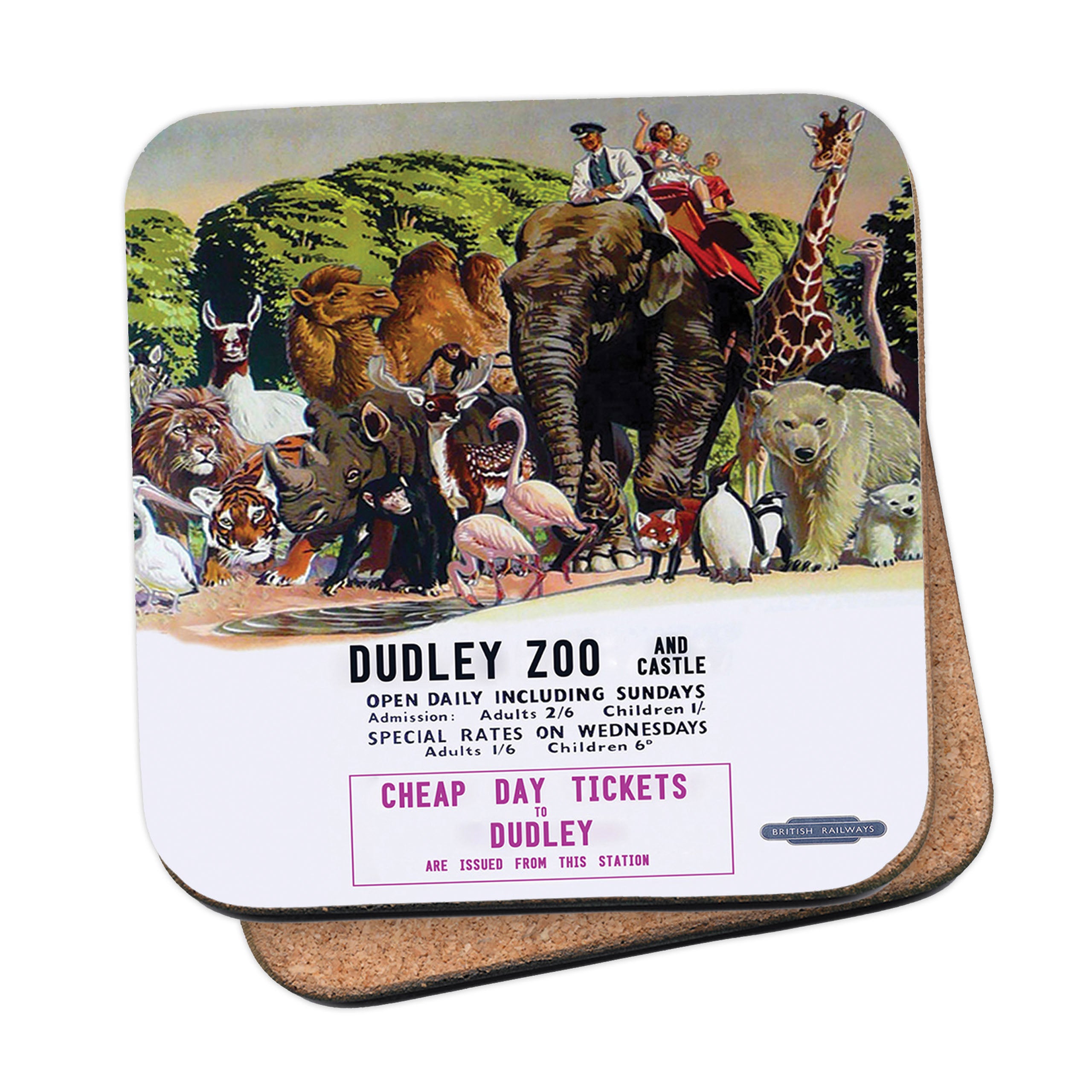 Dudley Zoo and Zoo Coaster – Railway Posters