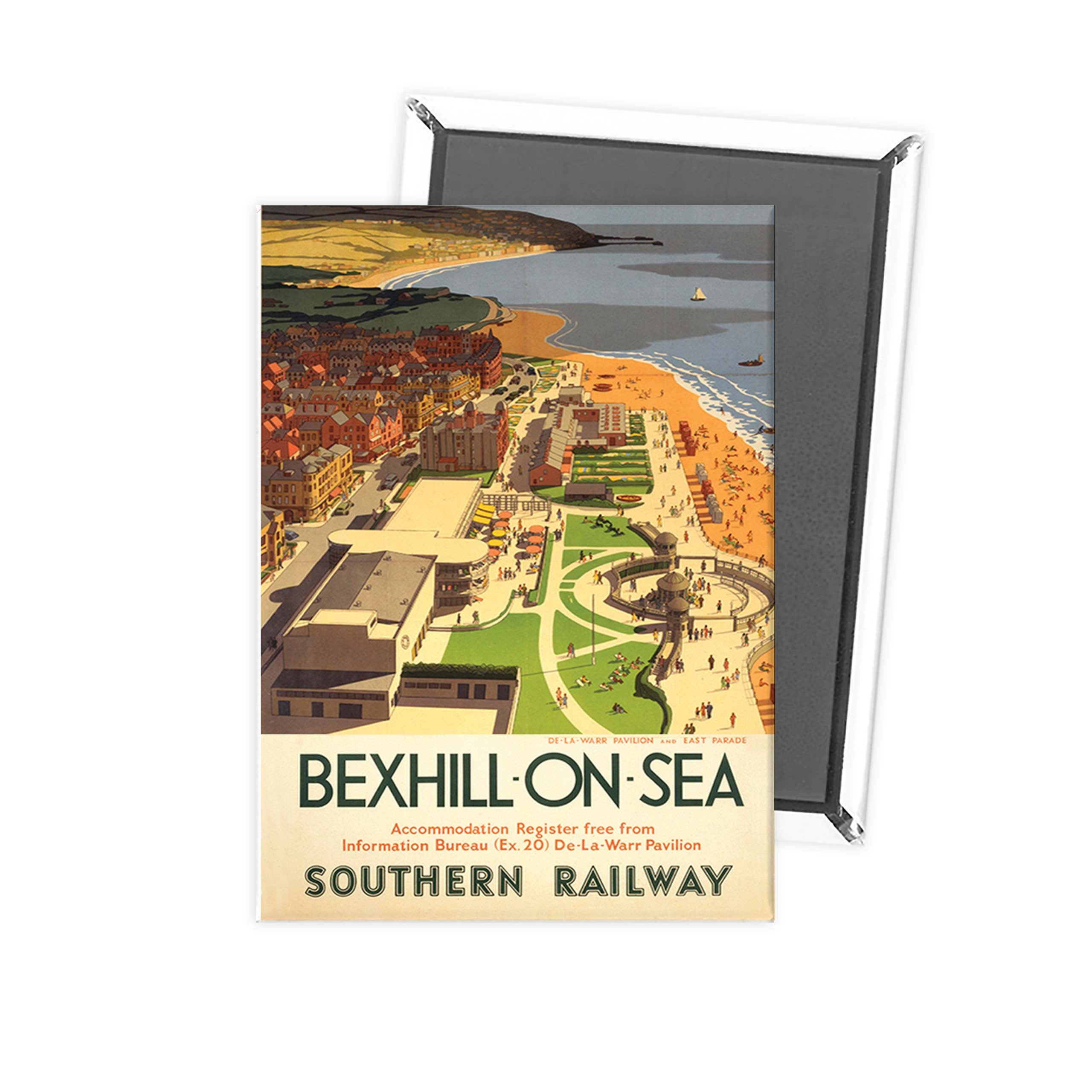 Bexhill-on-sea, De La Warr Pavilion Magnet – Railway Posters