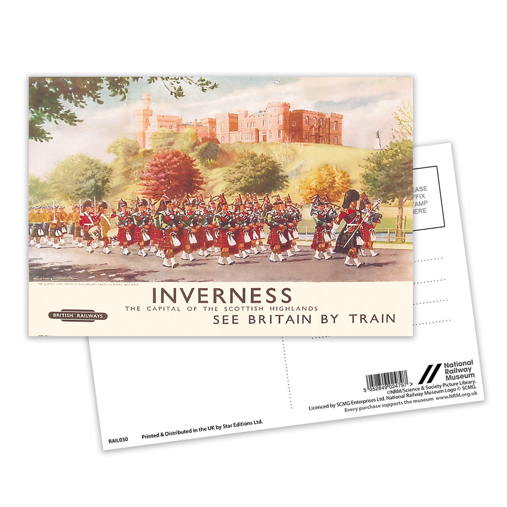 Inverness, Capital of the Scottish Highlands Postcard Pack of 8 ...