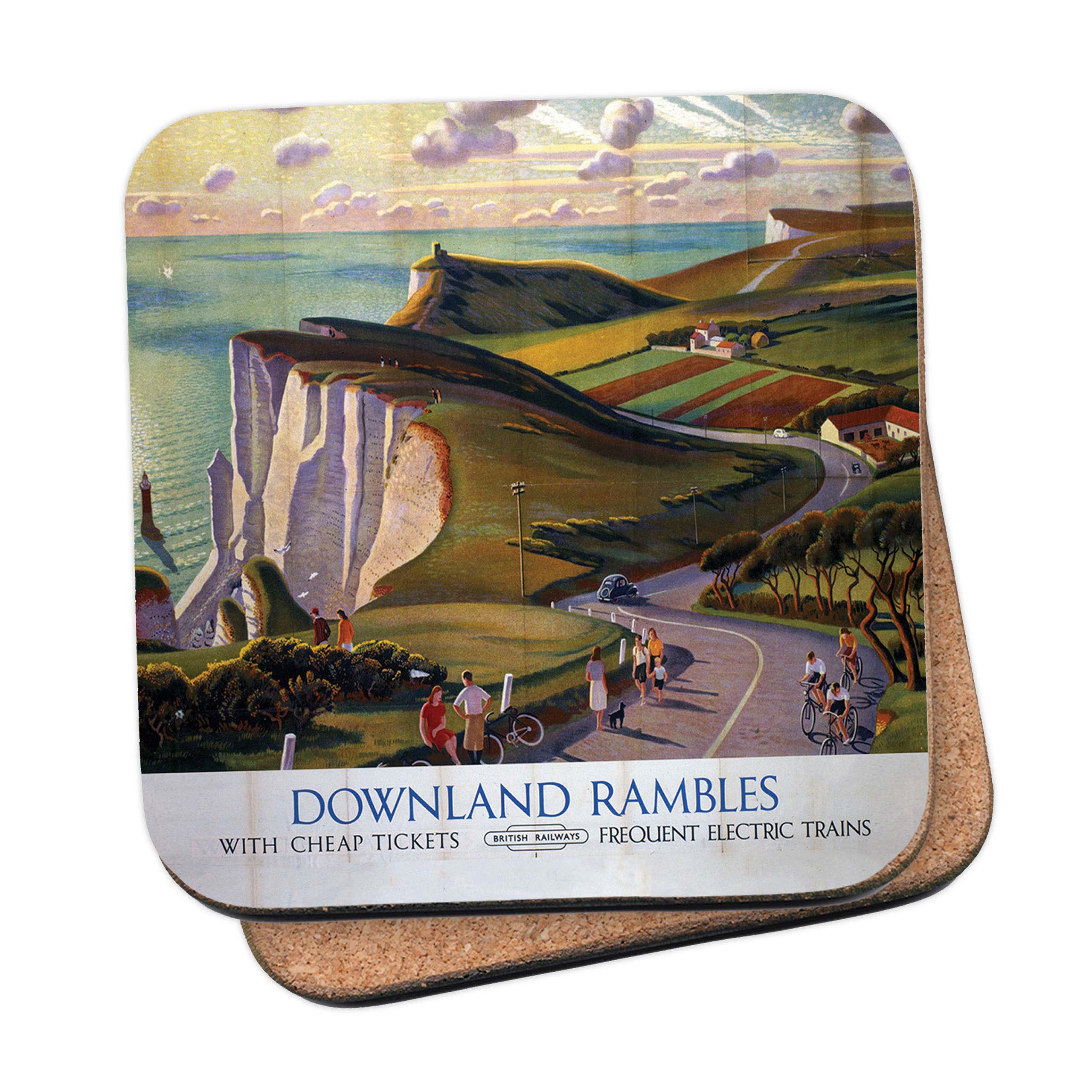 Downland Rambles Coaster – Railway Posters