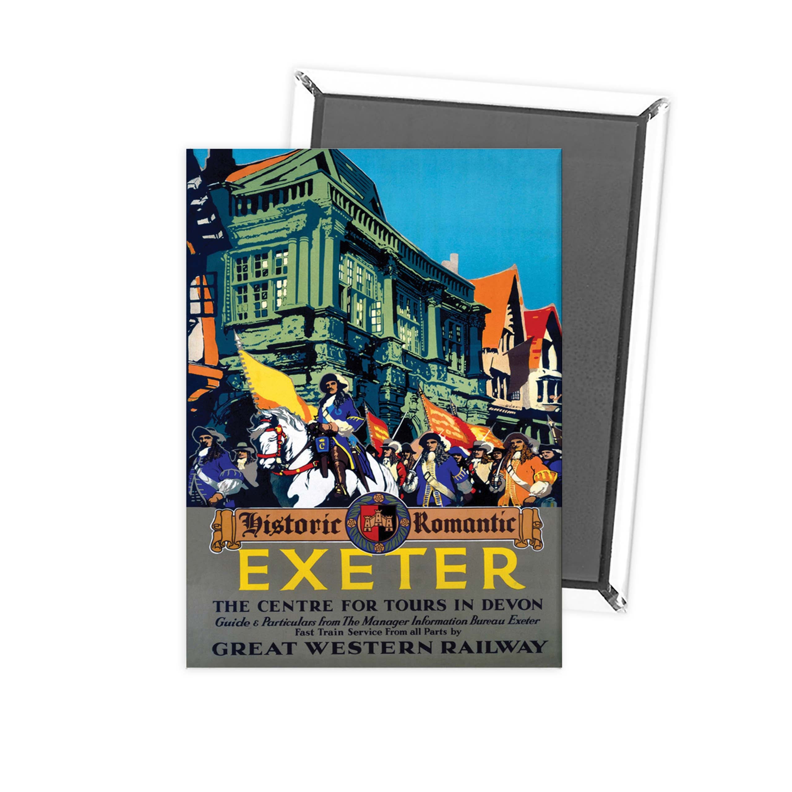 Exeter - Historic, Romantic Magnet – Railway Posters