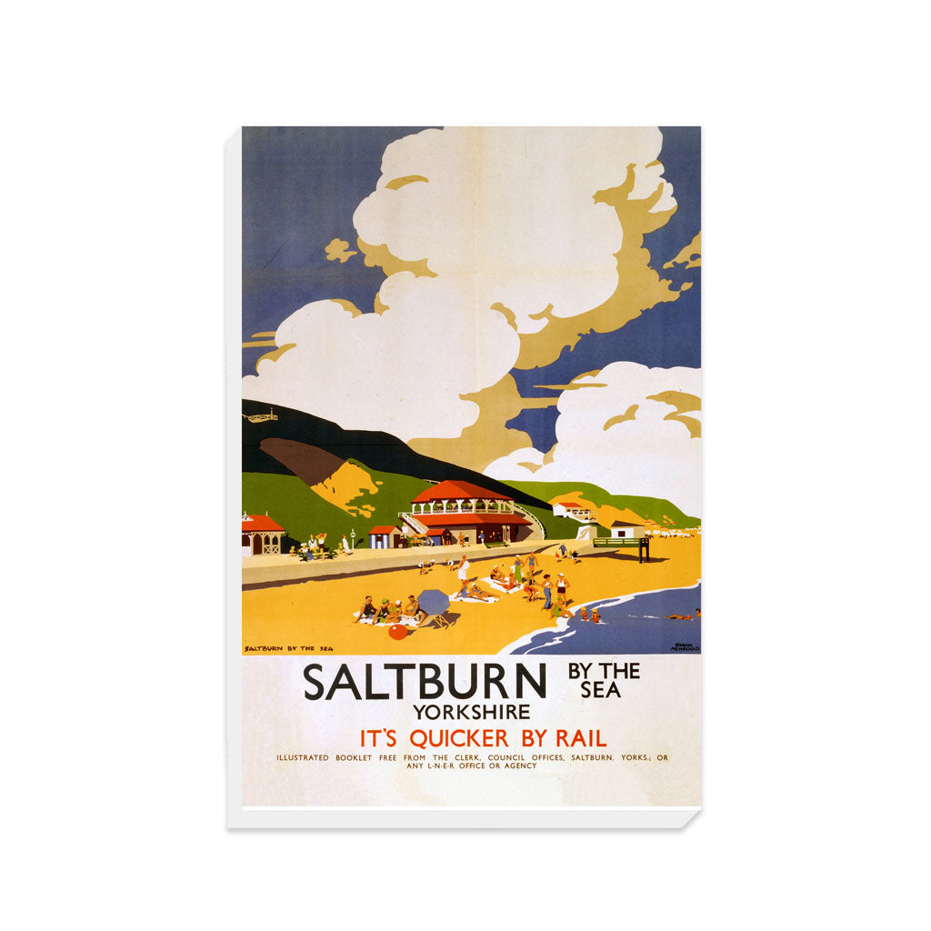 Saltburn-by-the-sea, Yorkshire - Canvas – Railway Posters