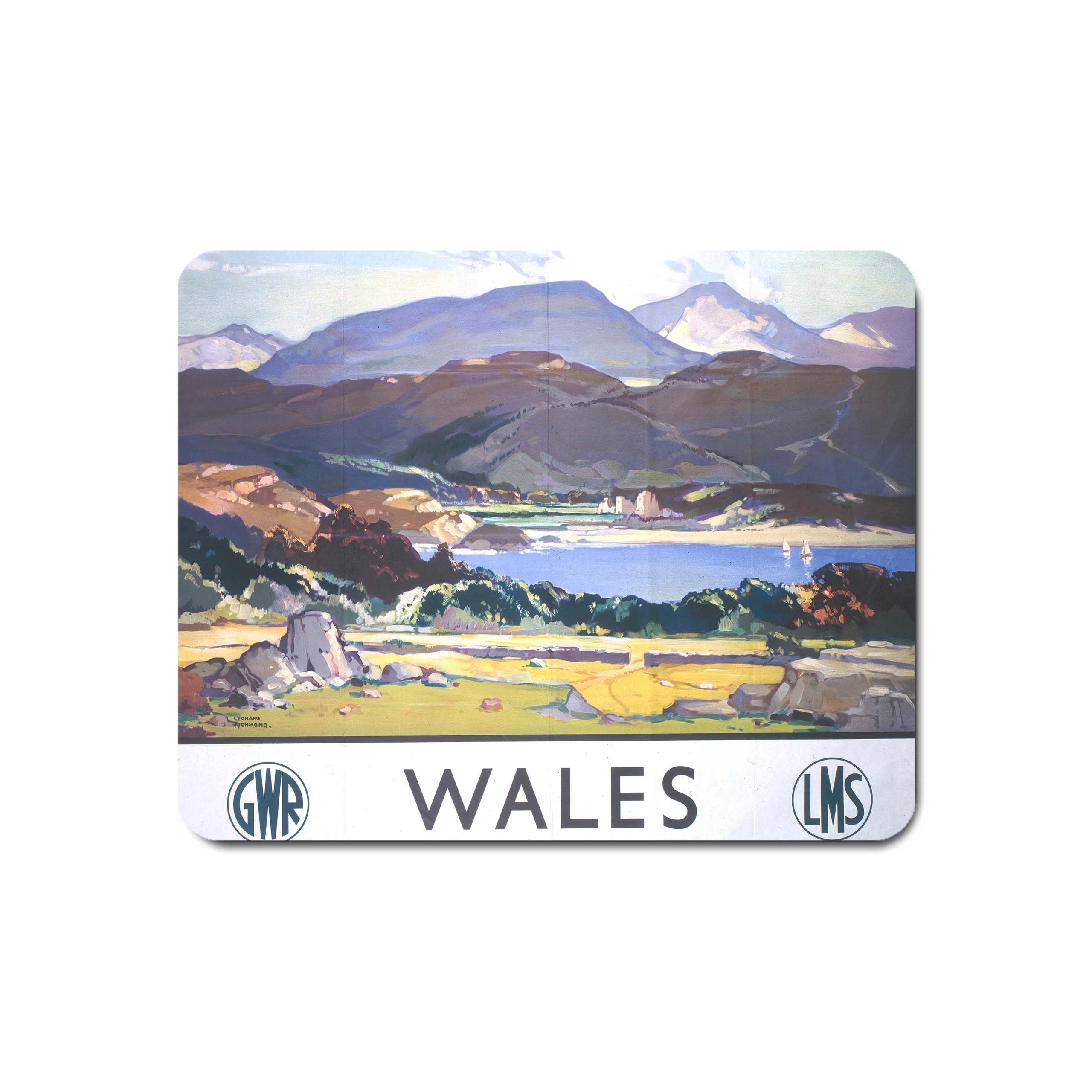 Wales - Mouse Mat – Railway Posters