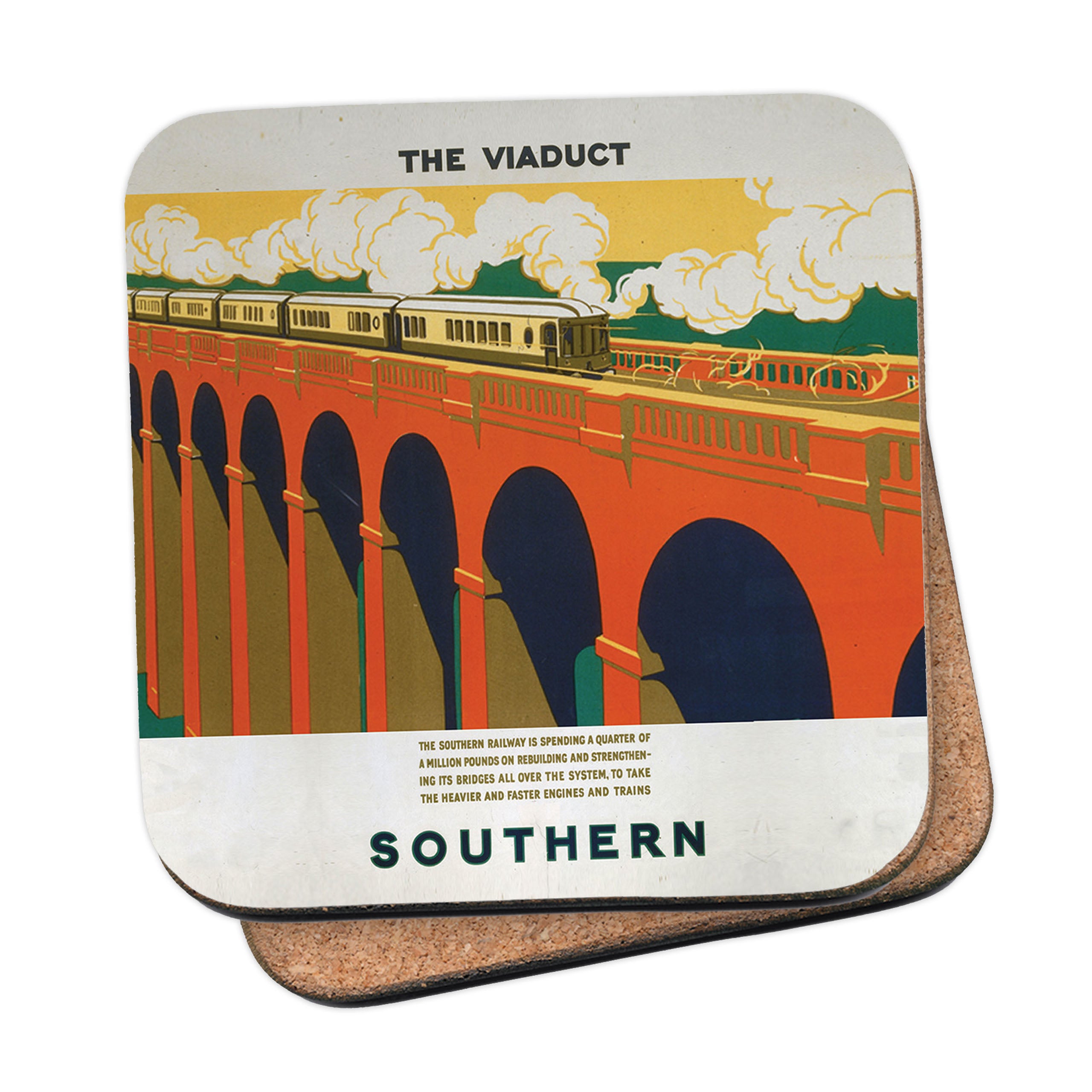 The Viaduct - Southern Railway Coaster – Railway Posters