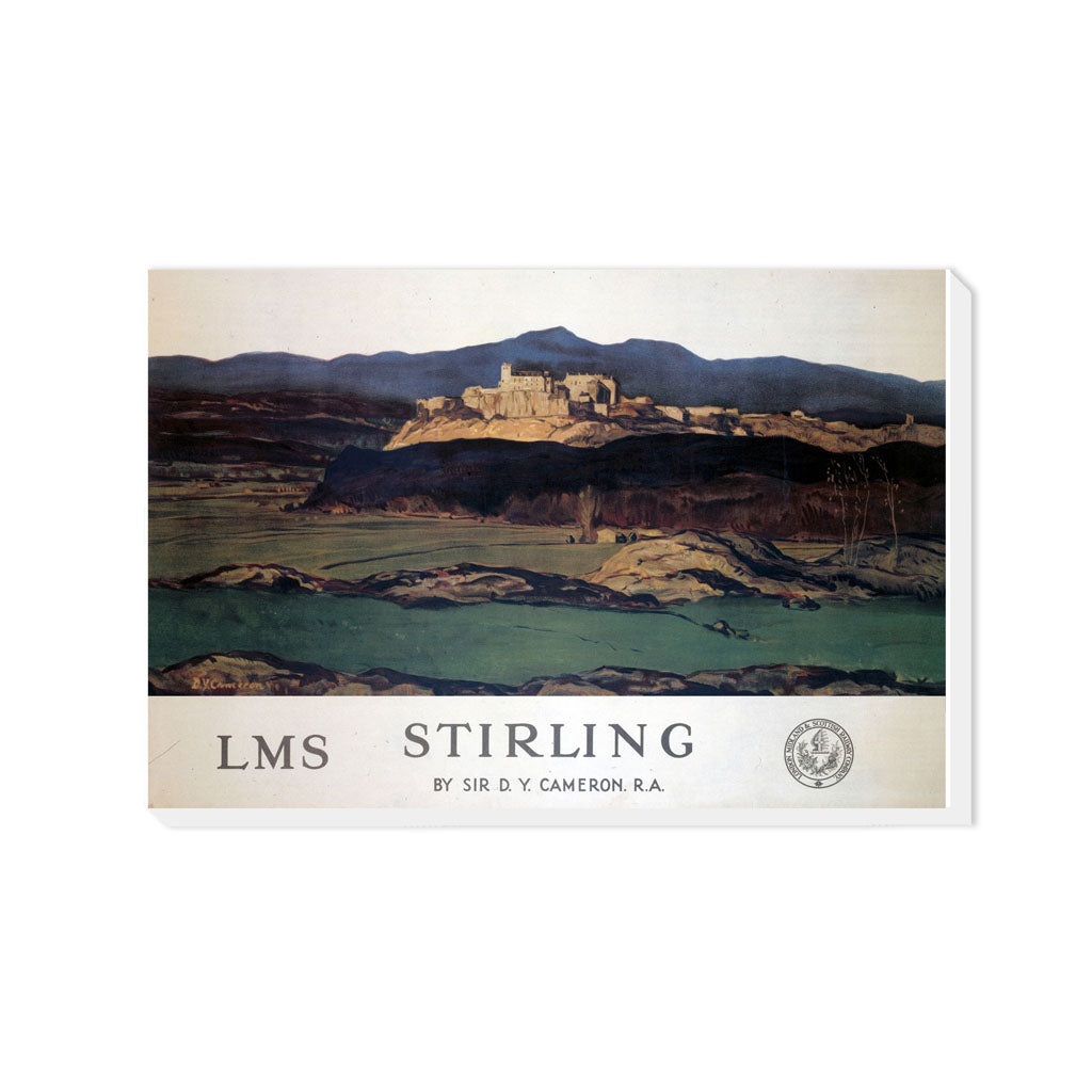Stirling LMS - Canvas – Railway Posters