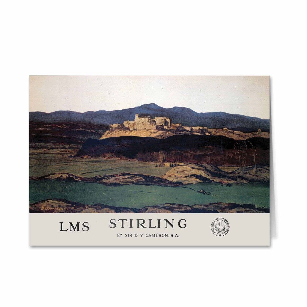Stirling LMS Greeting Card – Railway Posters
