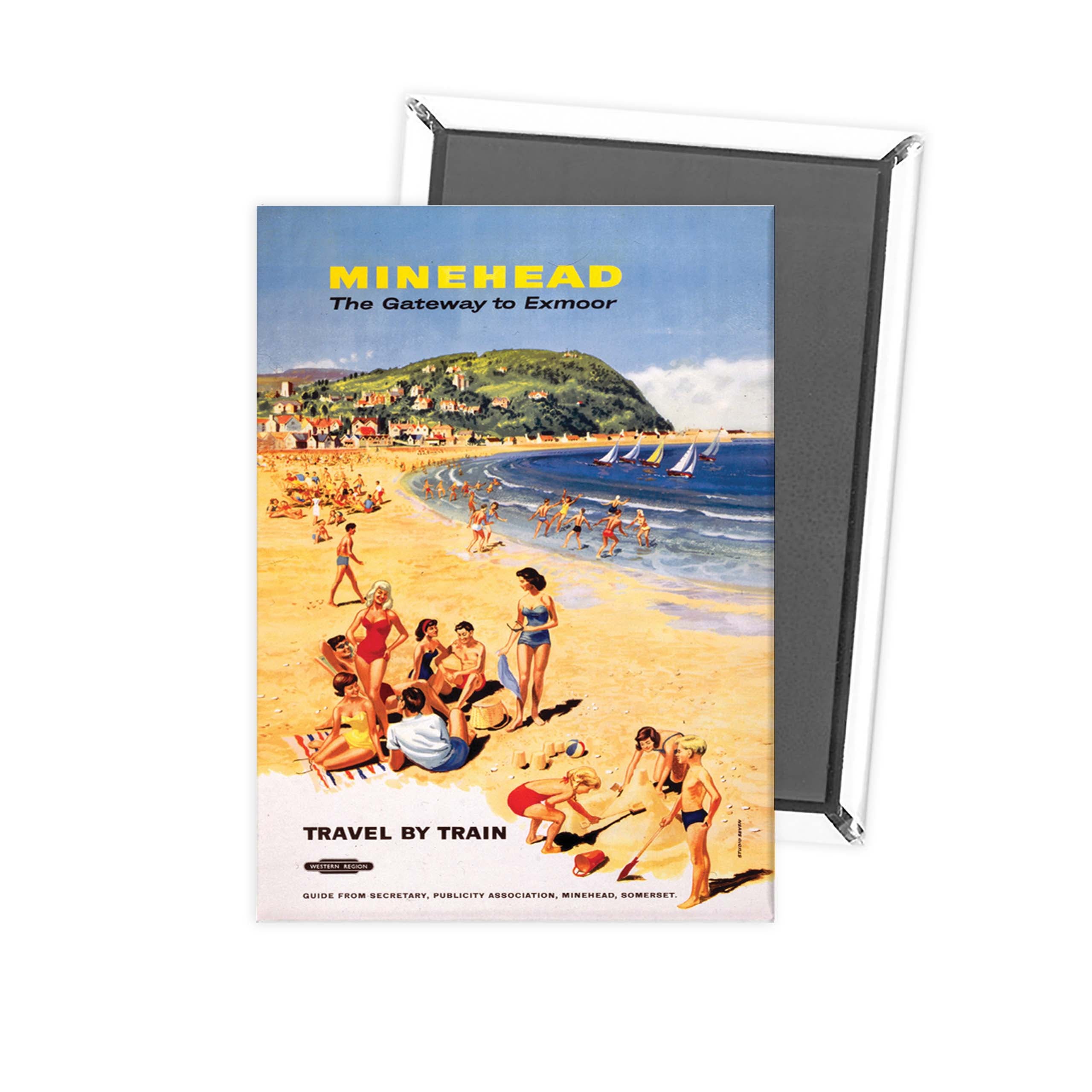 Minehead, The Gateway to Exmoor Magnet – Railway Posters