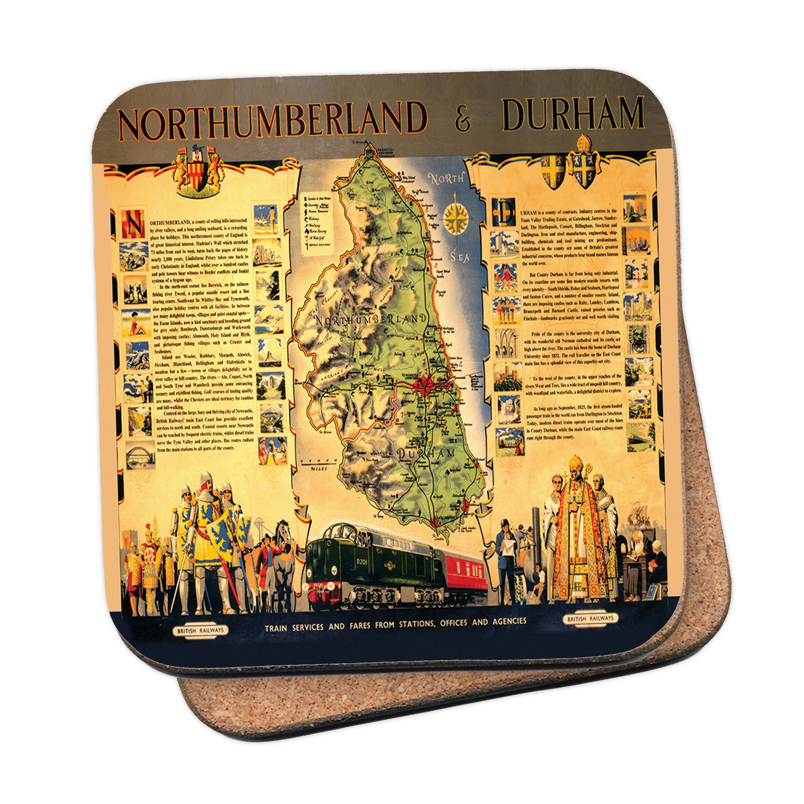 Northumberland and Durham LNER Coaster – Railway Posters