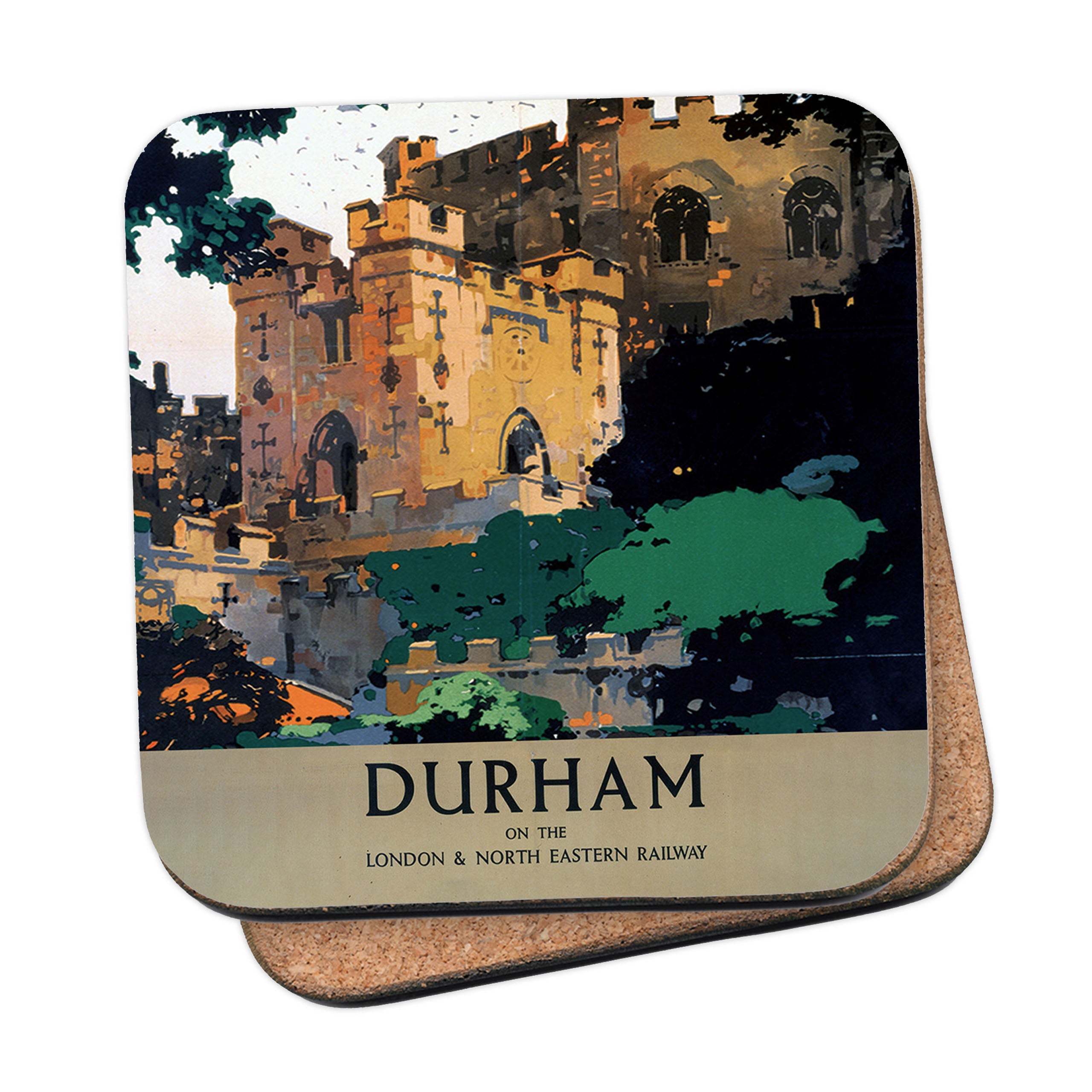 Durham on the LNER Coaster – Railway Posters