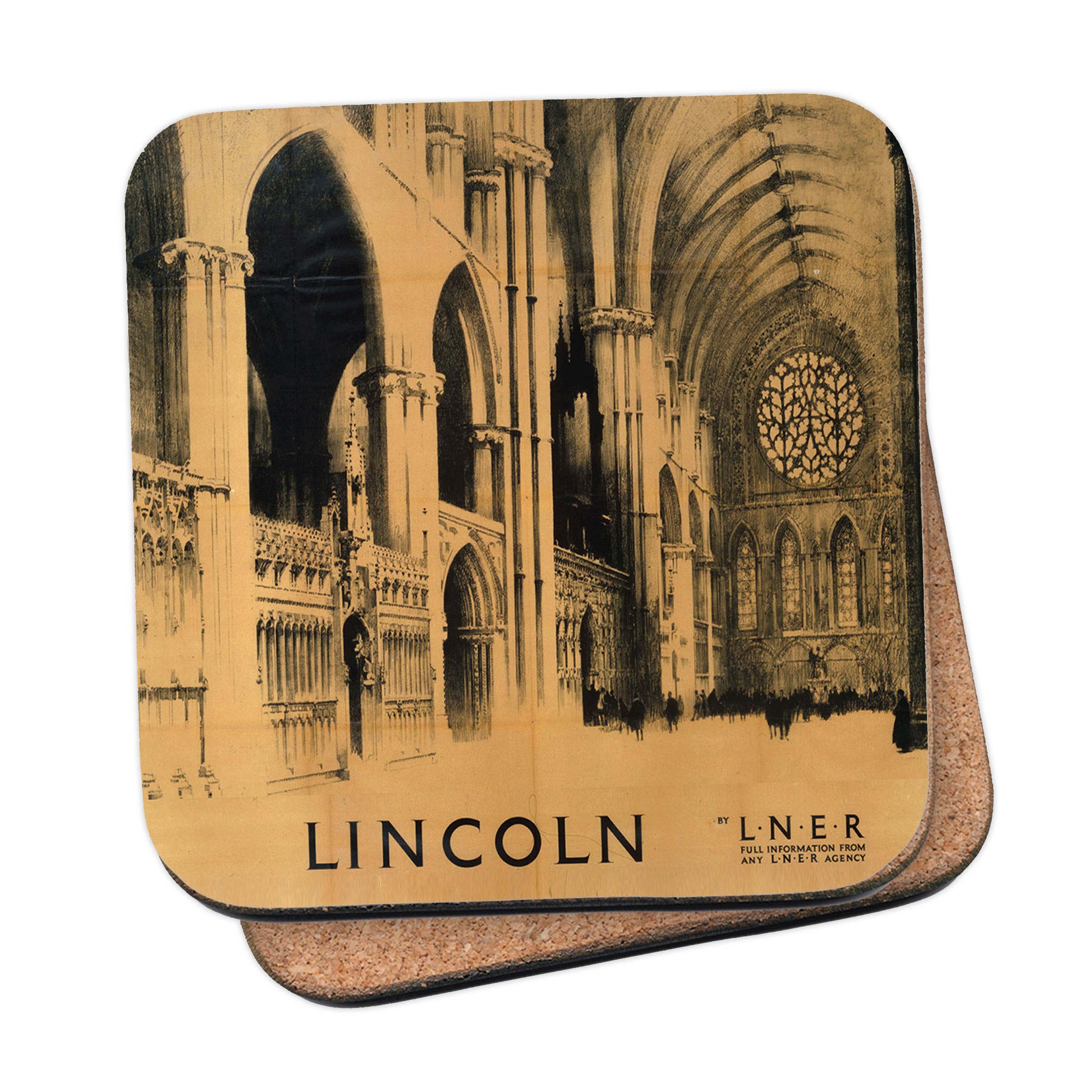 Lincoln by LNER Coaster – Railway Posters
