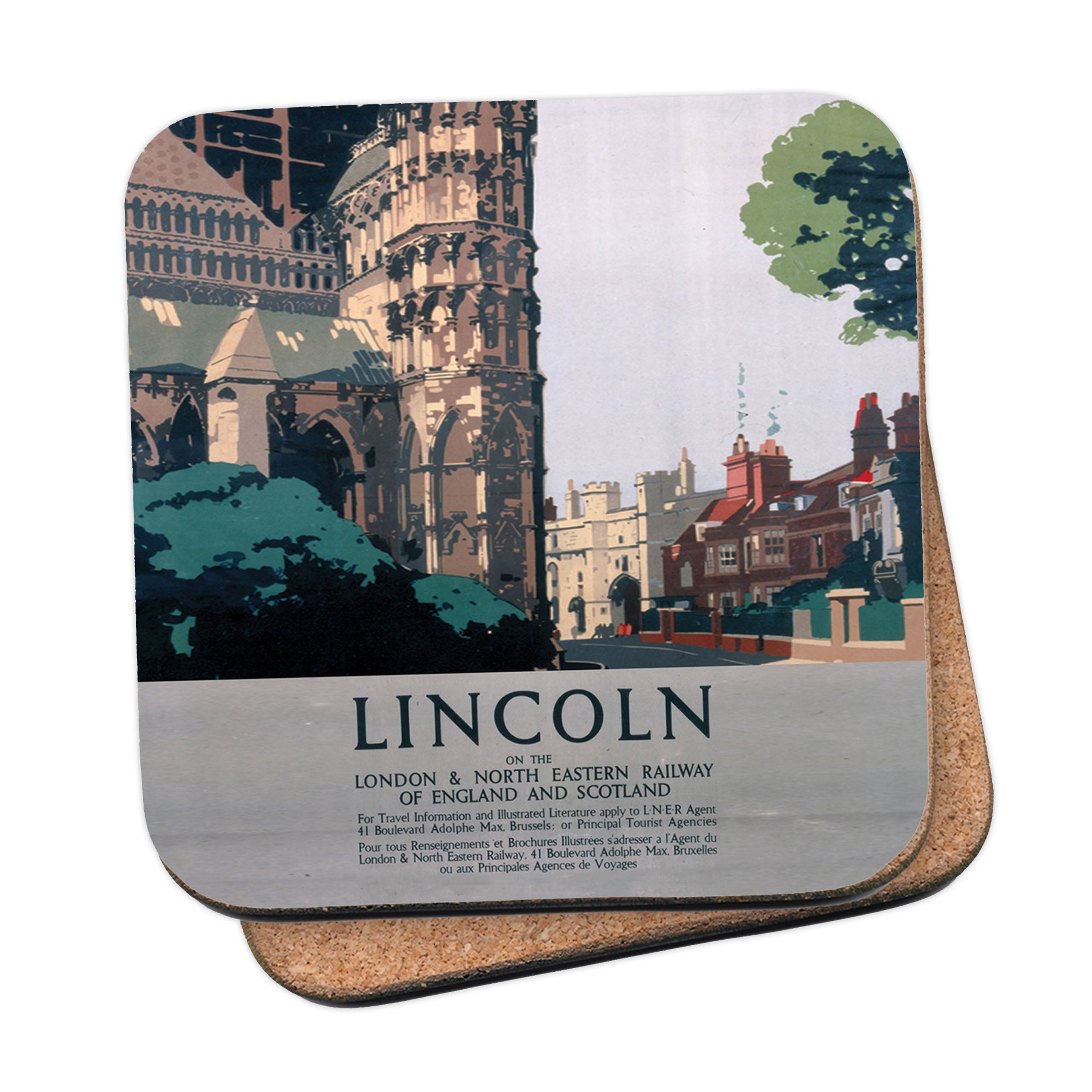 Lincoln on the LNER Coaster – Railway Posters