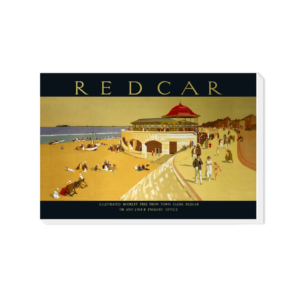 Redcar LNER - Canvas – Railway Posters
