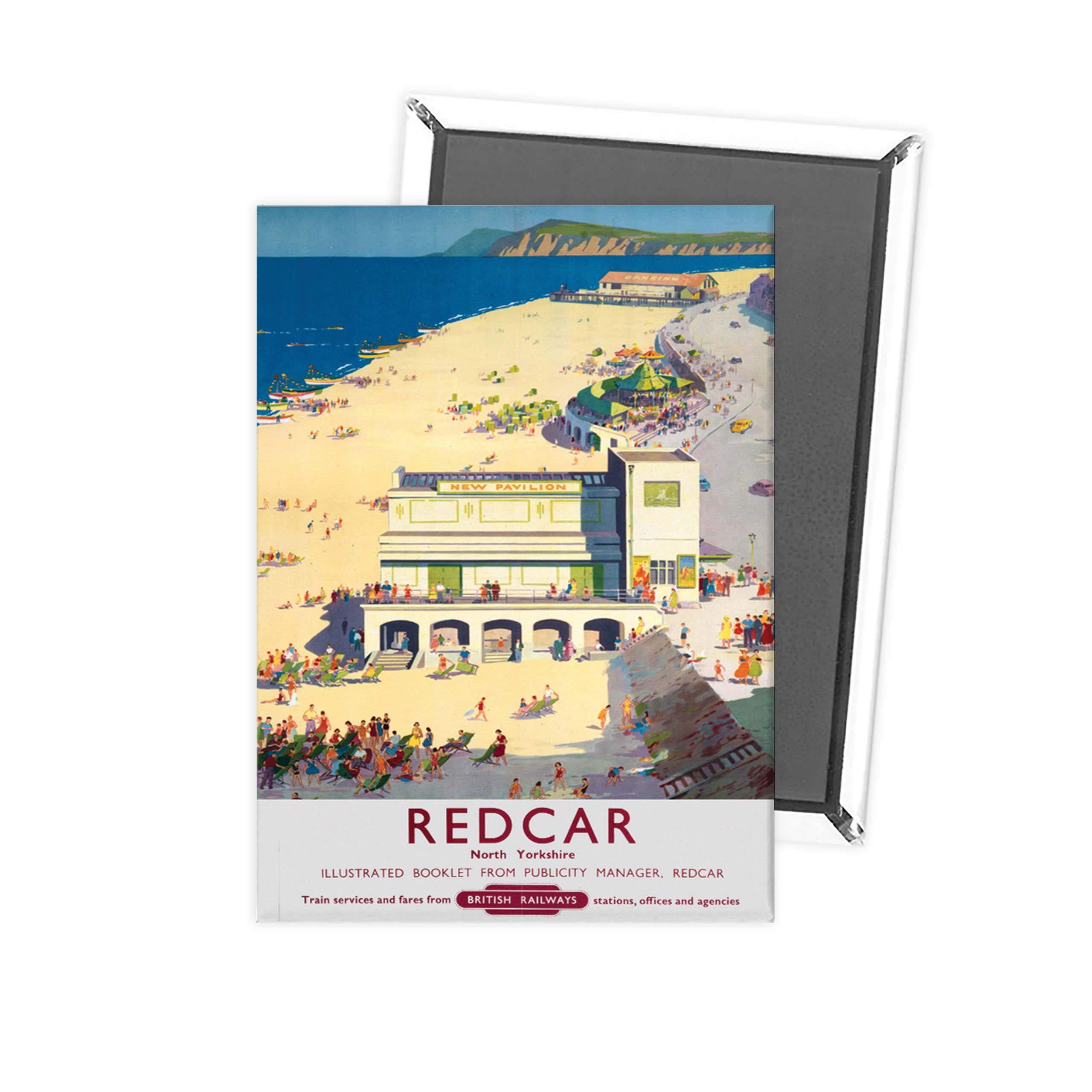 Redcar North Yorkshire Magnet – Railway Posters