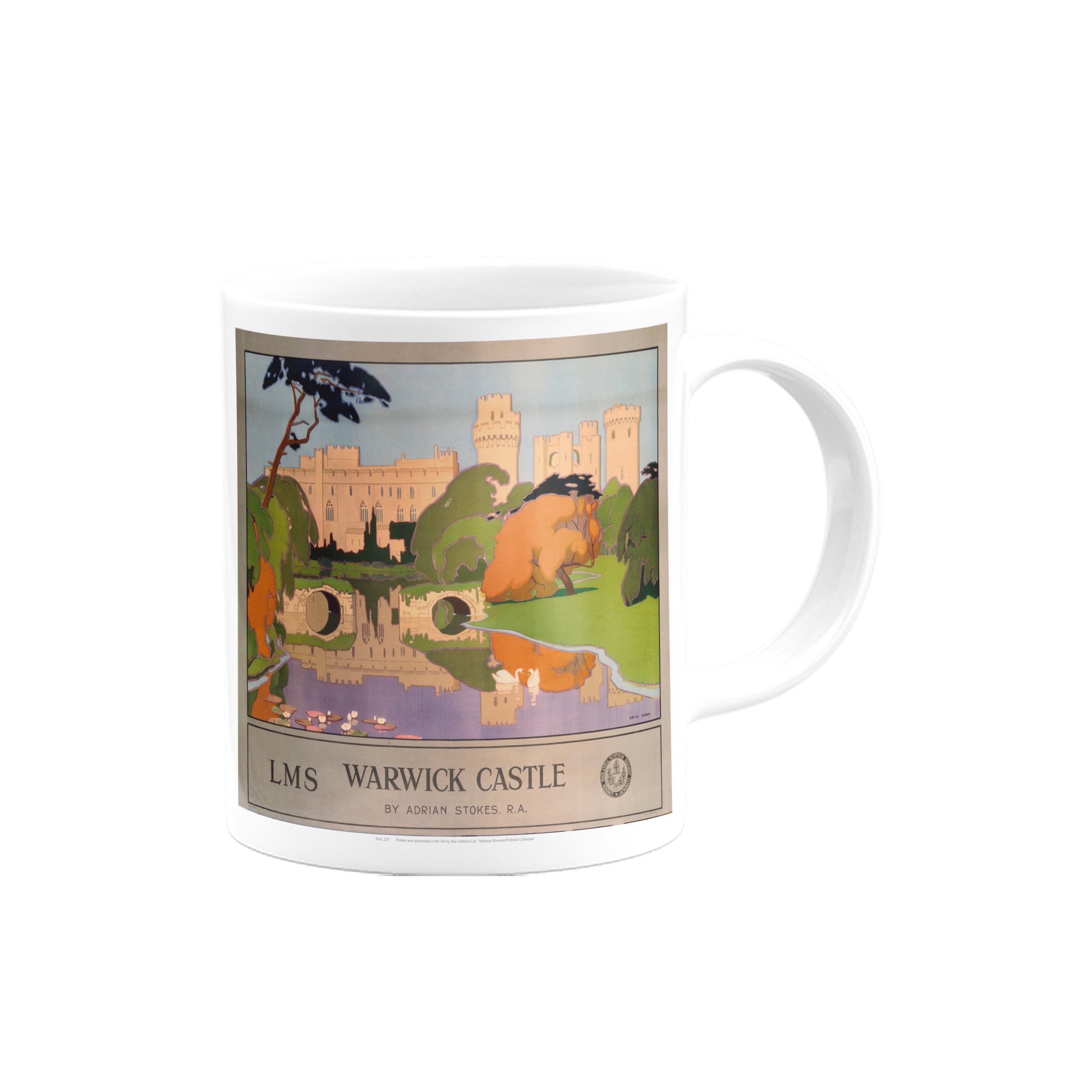 Warwick Castle Mug – Railway Posters