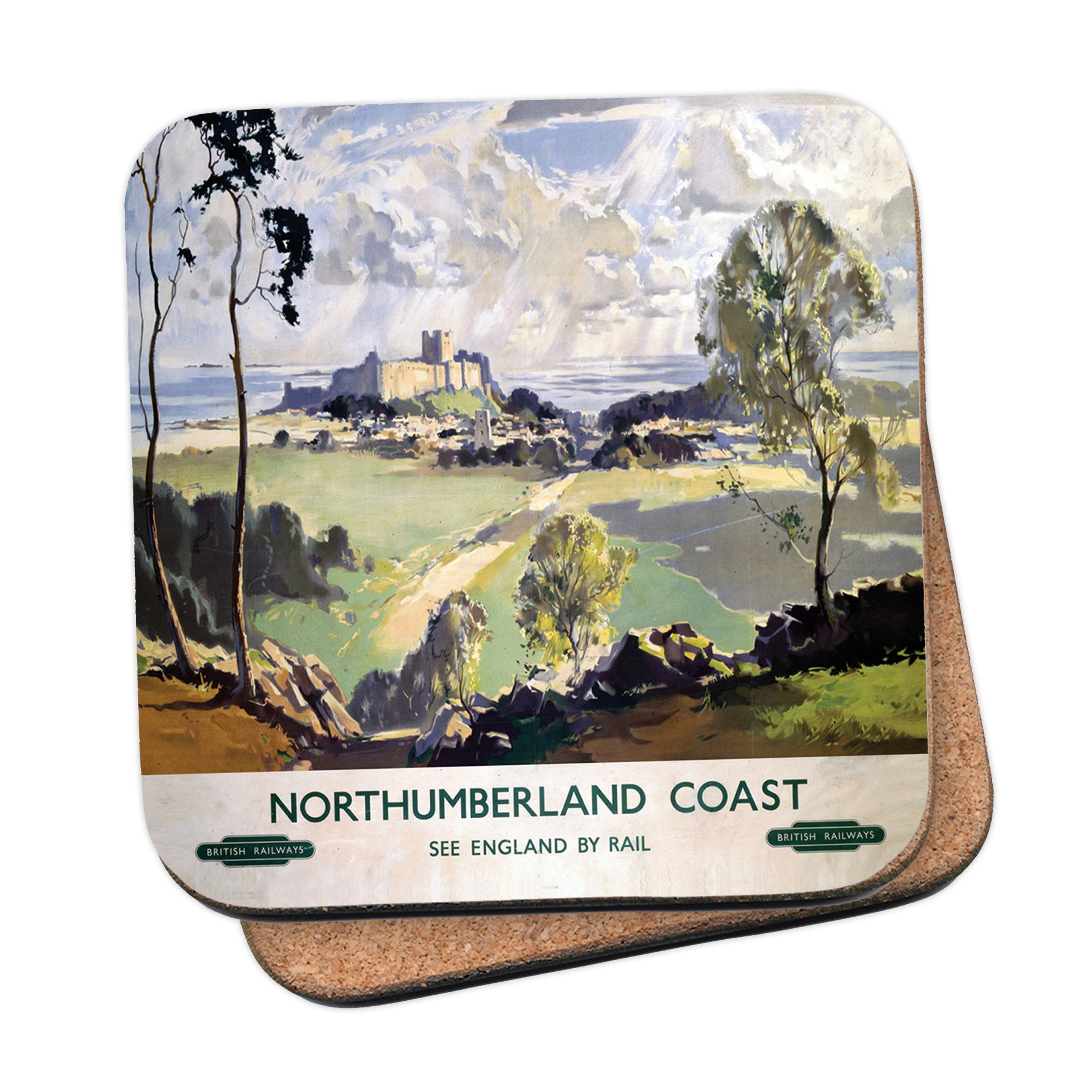 Northumberland Coast Coaster – Railway Posters