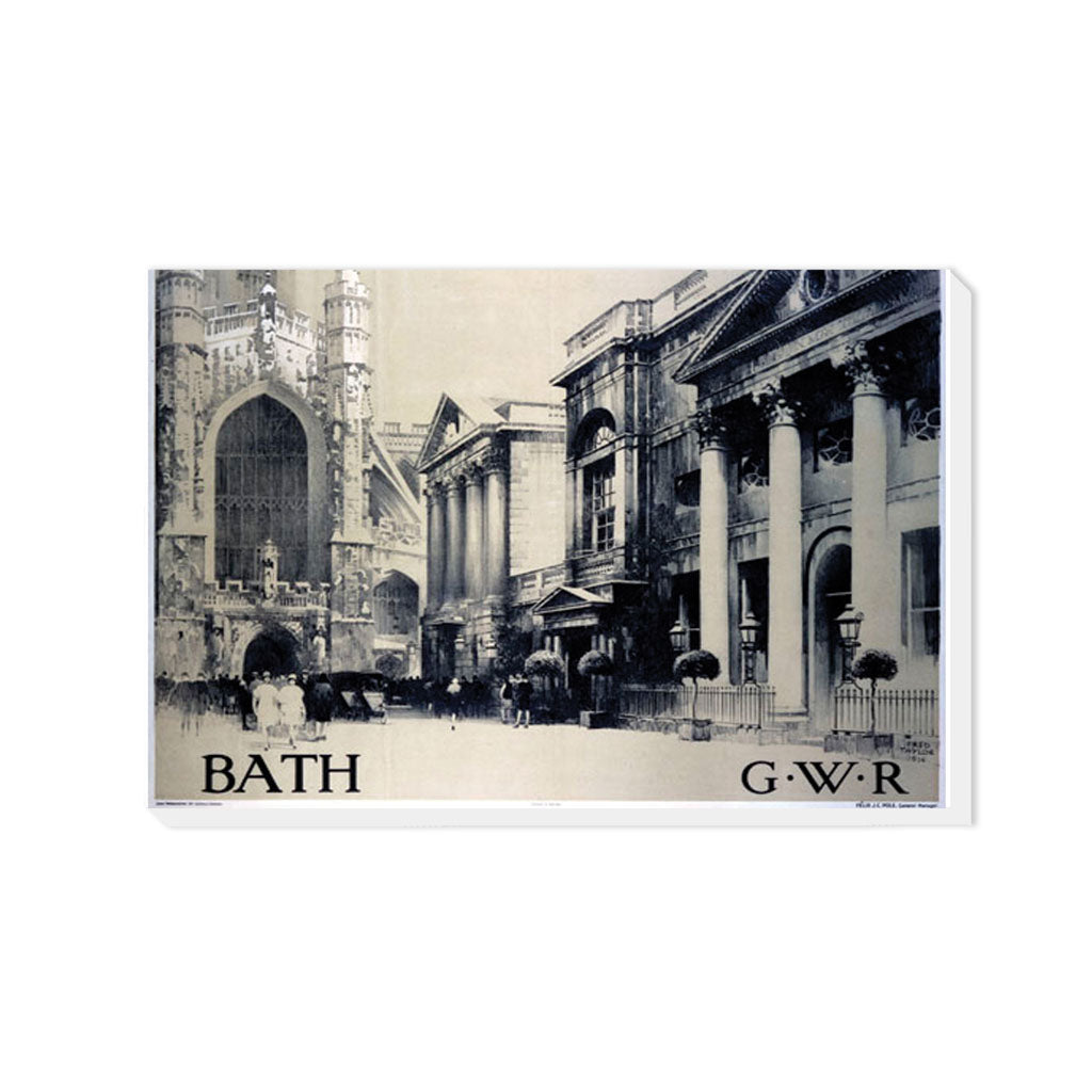 Bath, Historic GWR - Canvas – Railway Posters
