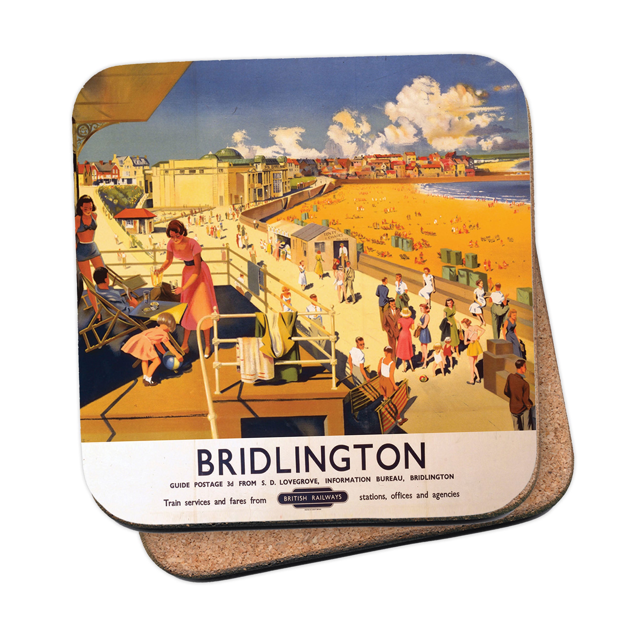 Bridlington - British Railways Coaster – Railway Posters