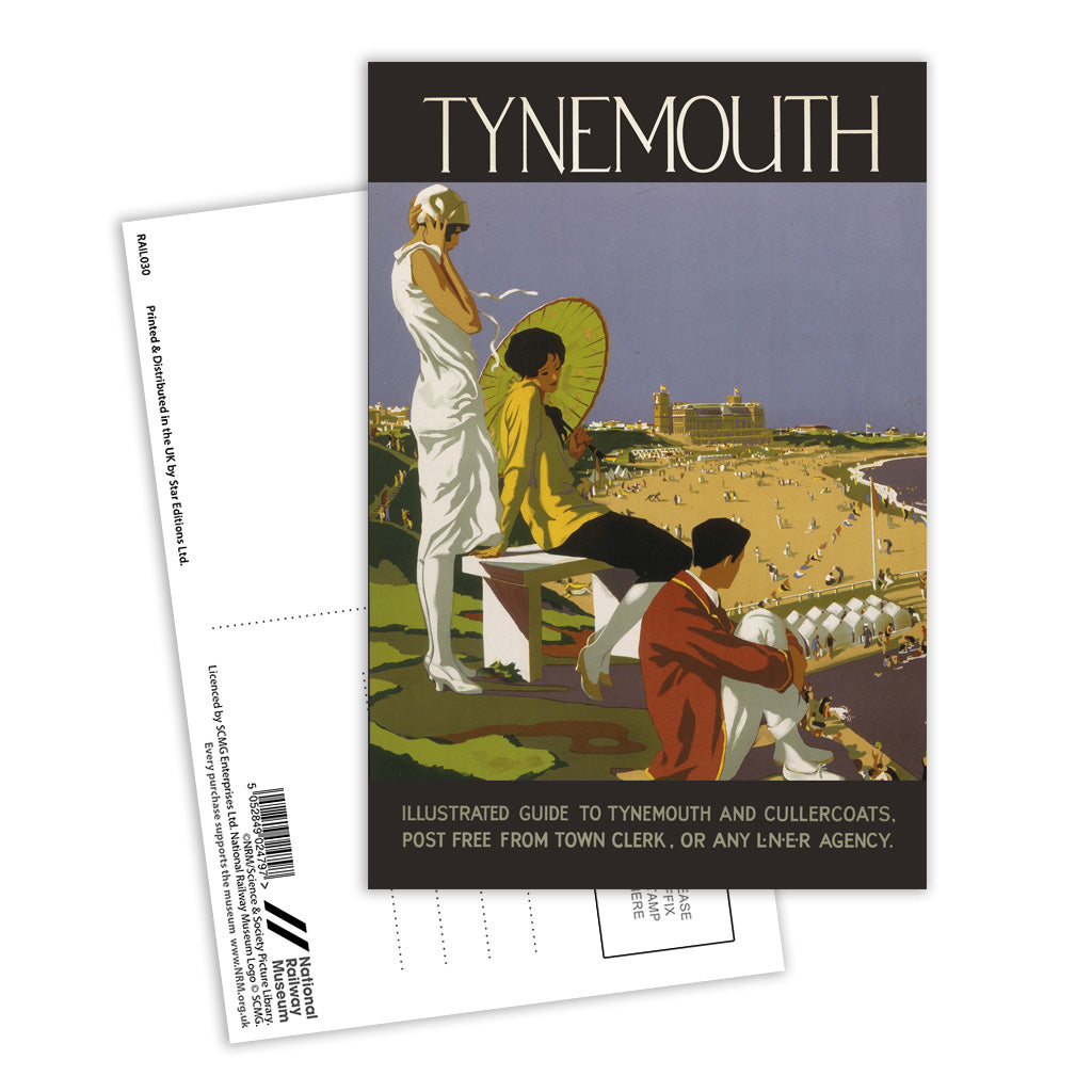 Tynemouth - LNER Postcard Pack of 8 – Railway Posters