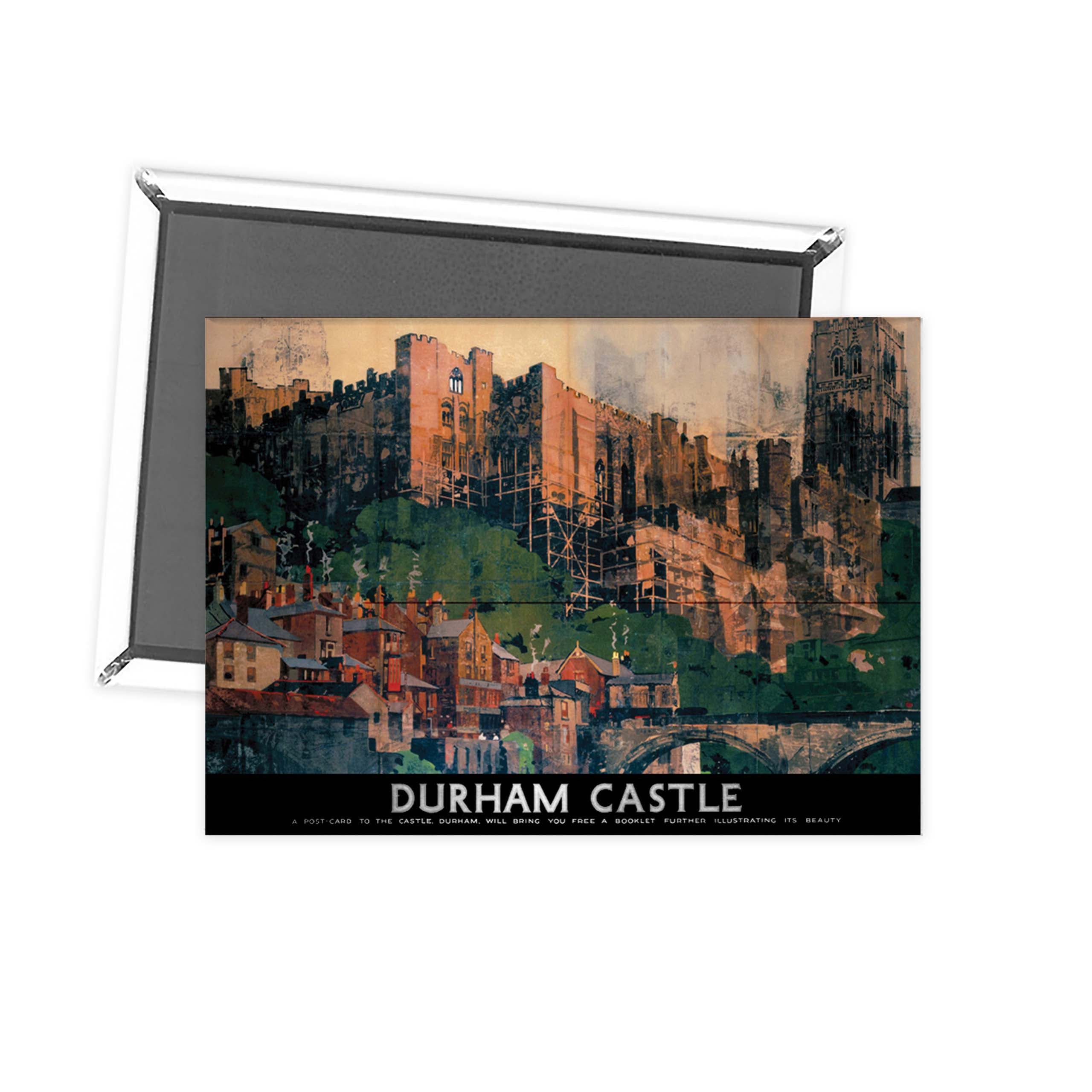 Durham Castle Magnet – Railway Posters