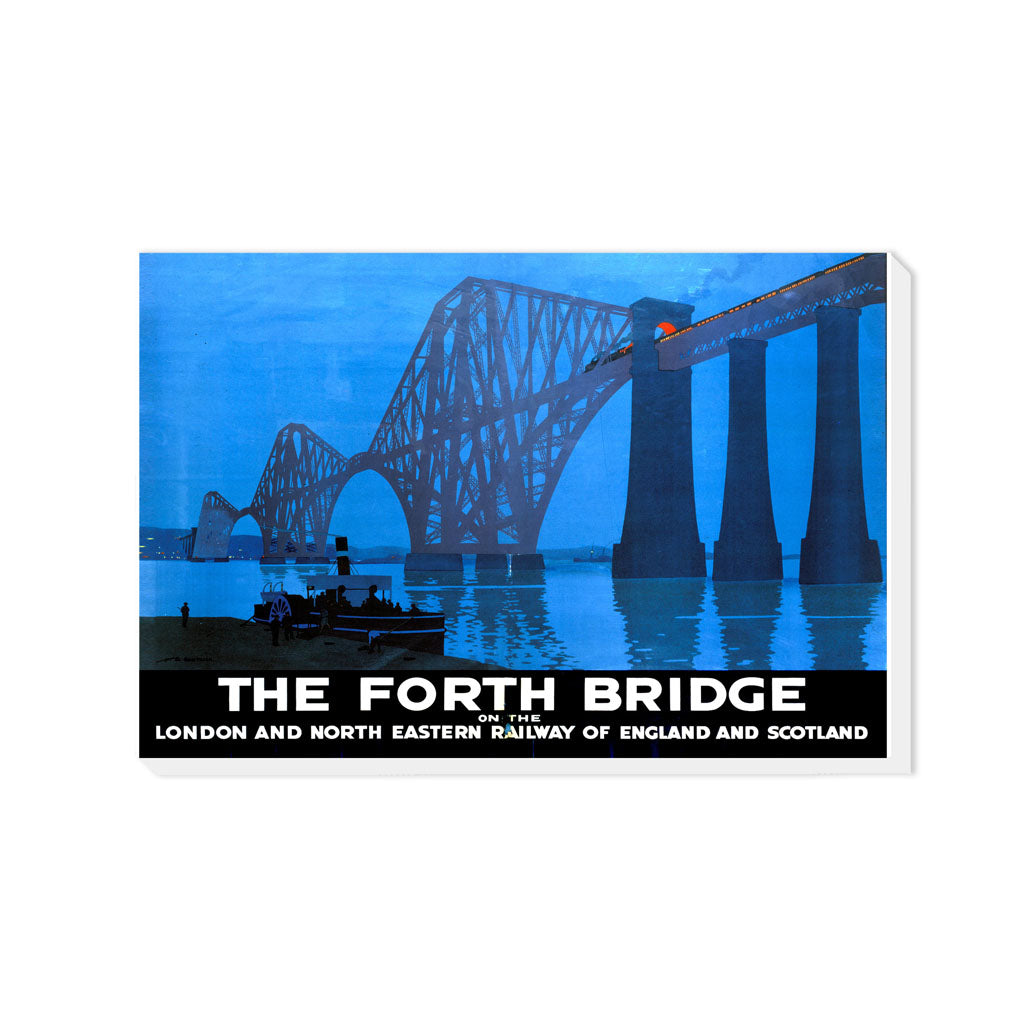 The forth bridge - Canvas – Railway Posters