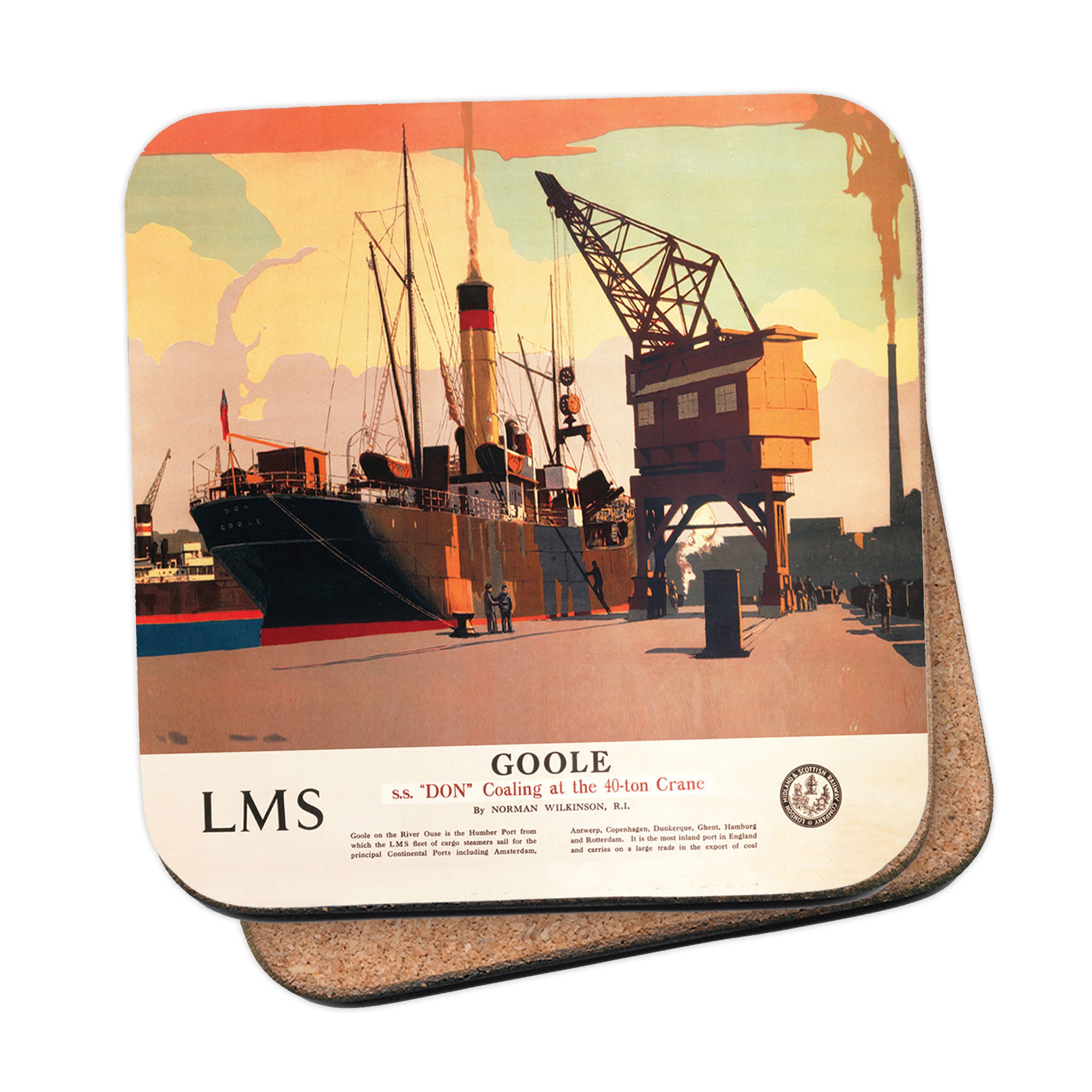 Goole - ss Don Coaling Coaster – Railway Posters