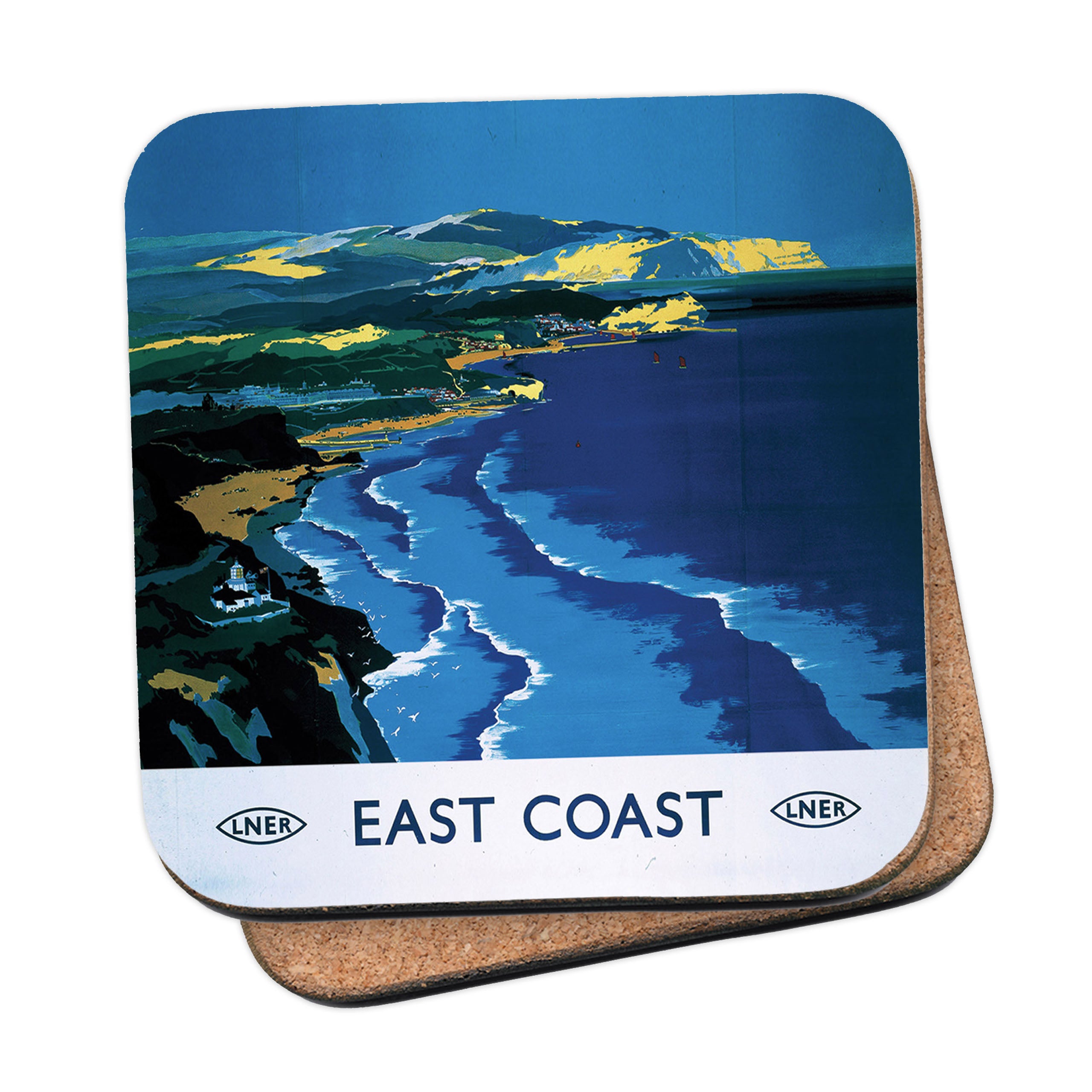 East Coast Coaster – Railway Posters