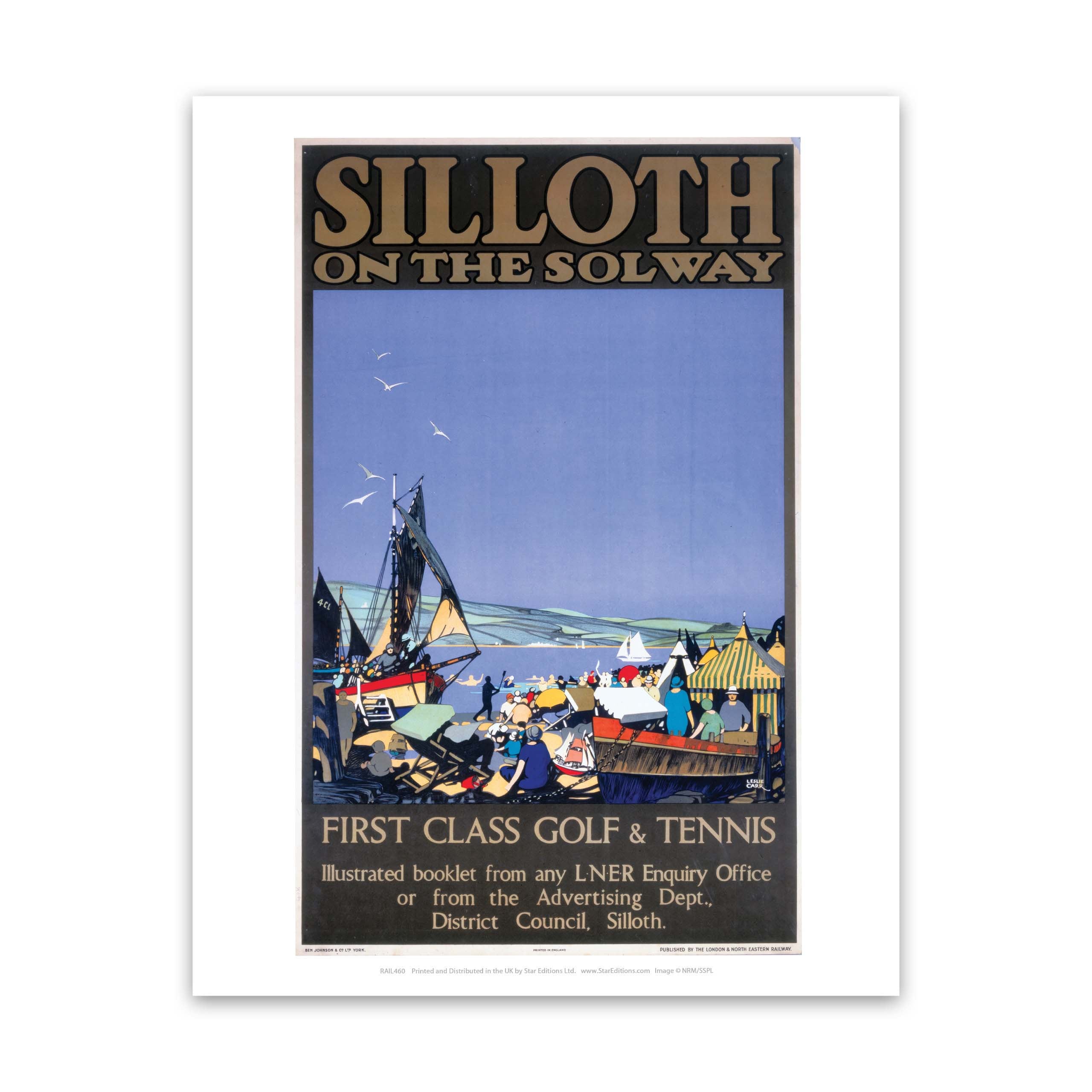Silloth on the Solway Art Print – Railway Posters