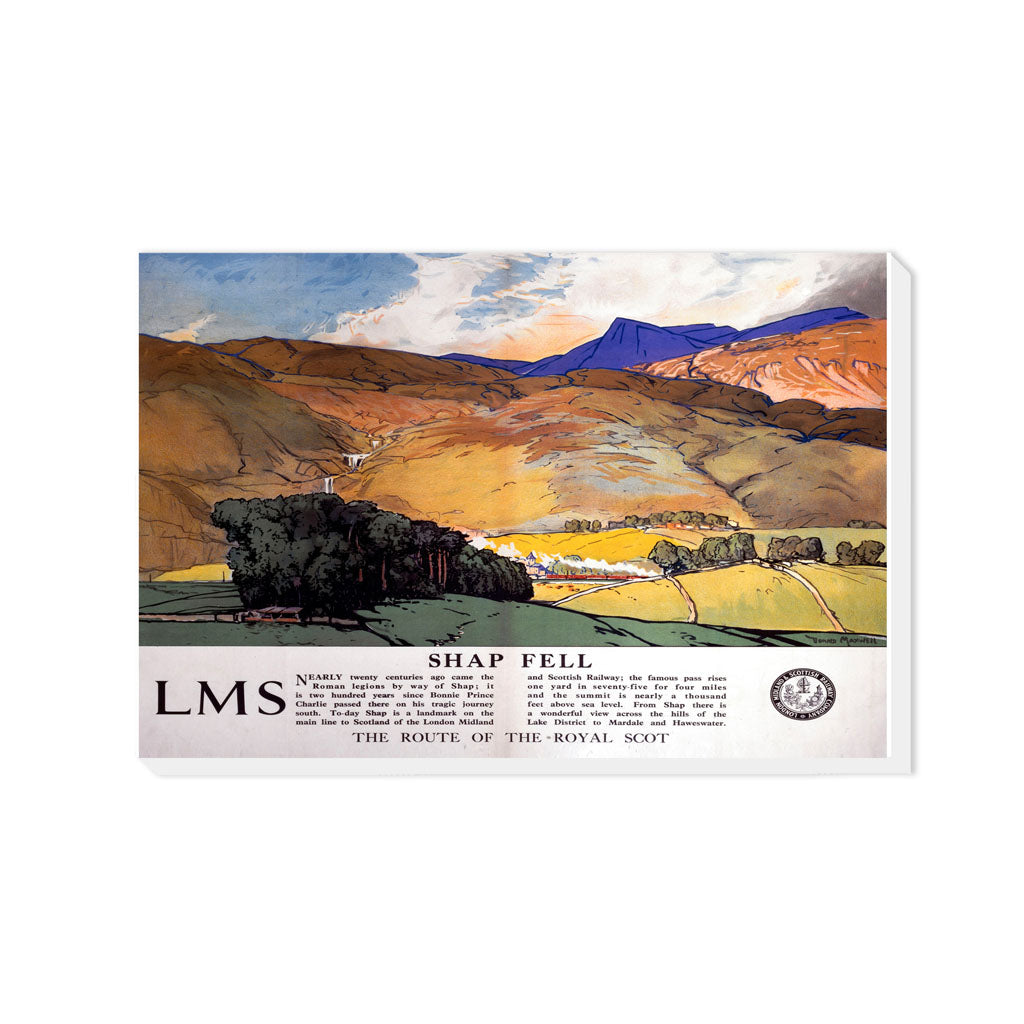 Shap Fell - Canvas – Railway Posters