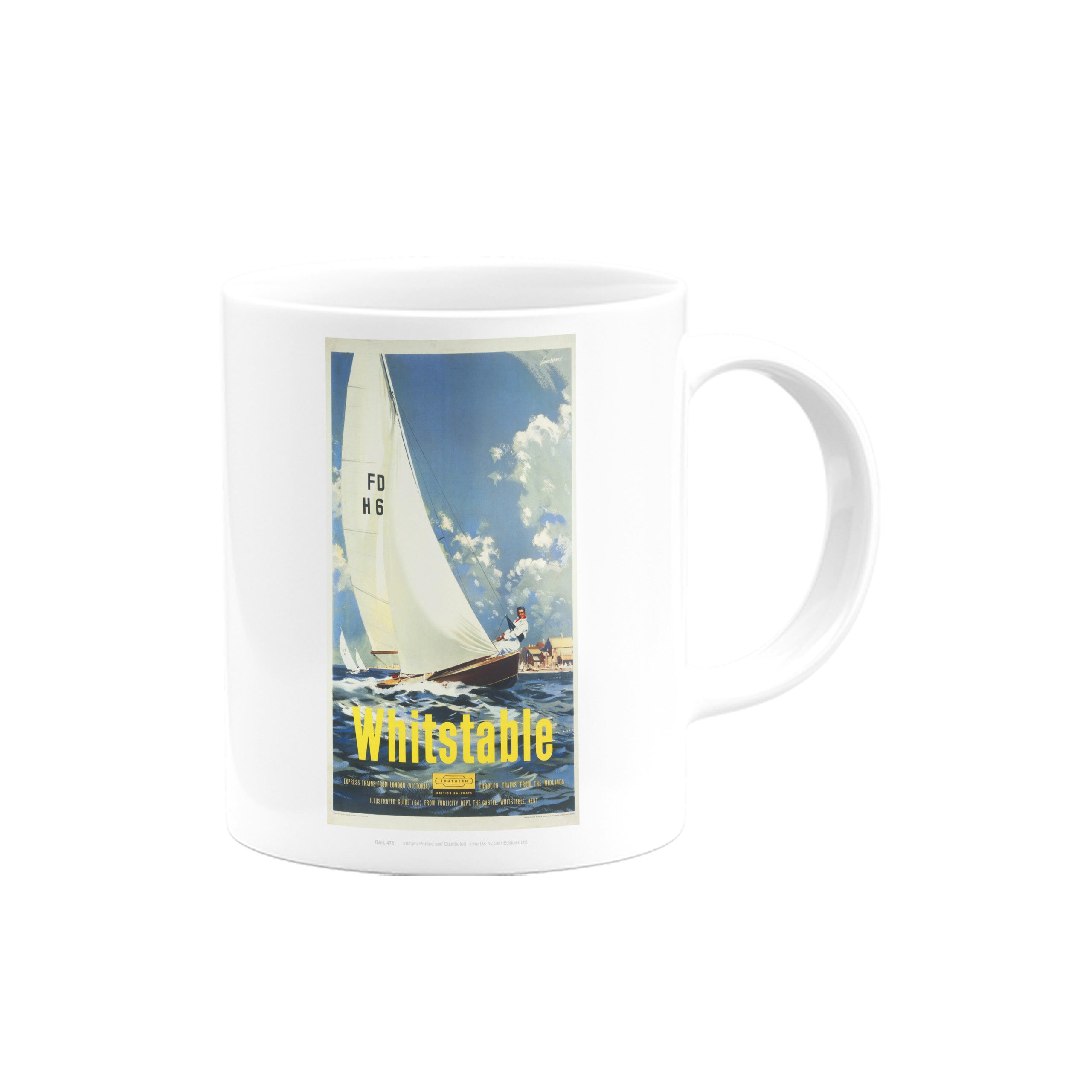 Whitstable Mug – Railway Posters