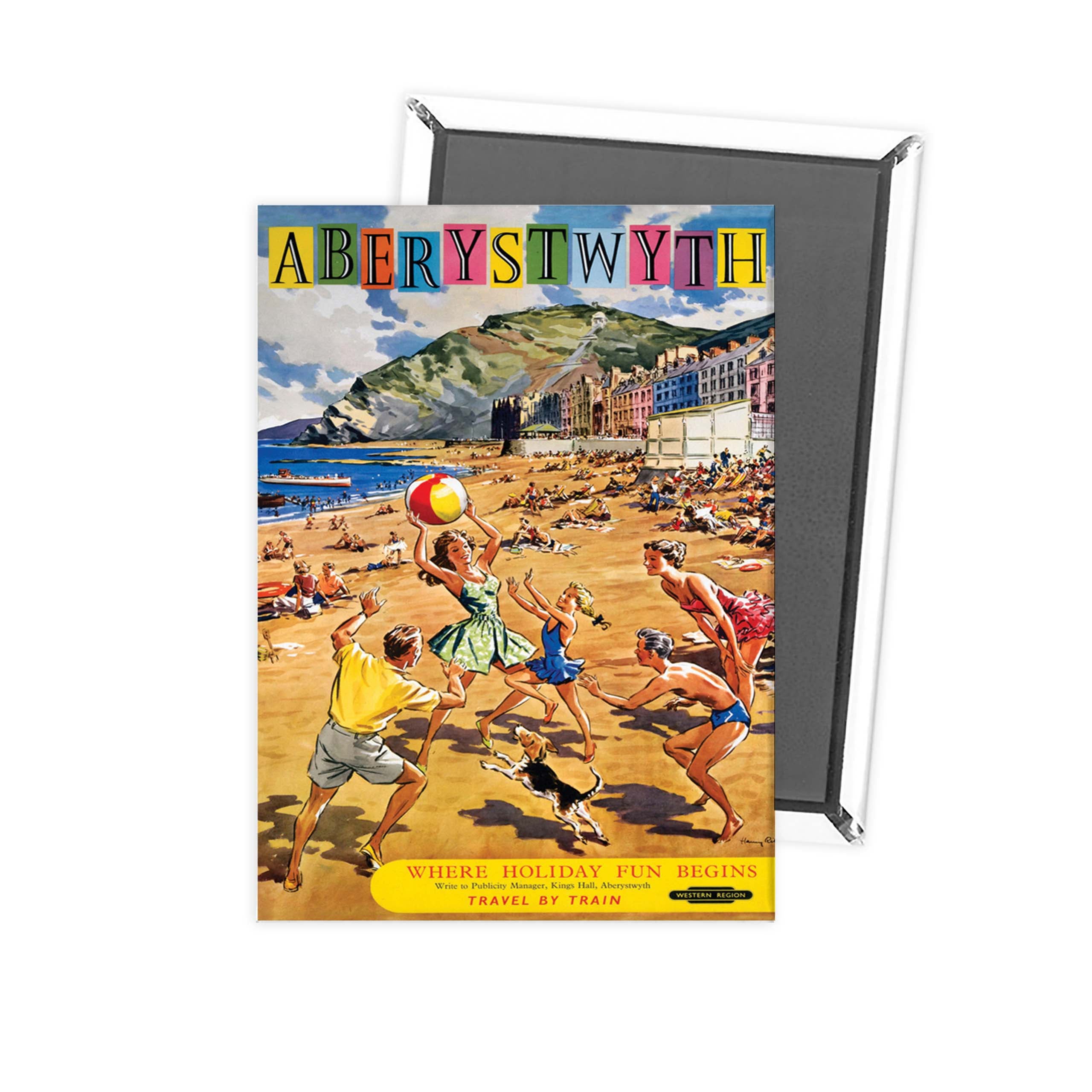 Where Holiday fun Begins - Aberystwyth Magnet – Railway Posters