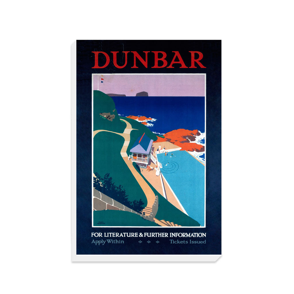 Dunbar, LNER poster, 1923-1947 - Canvas – Railway Posters