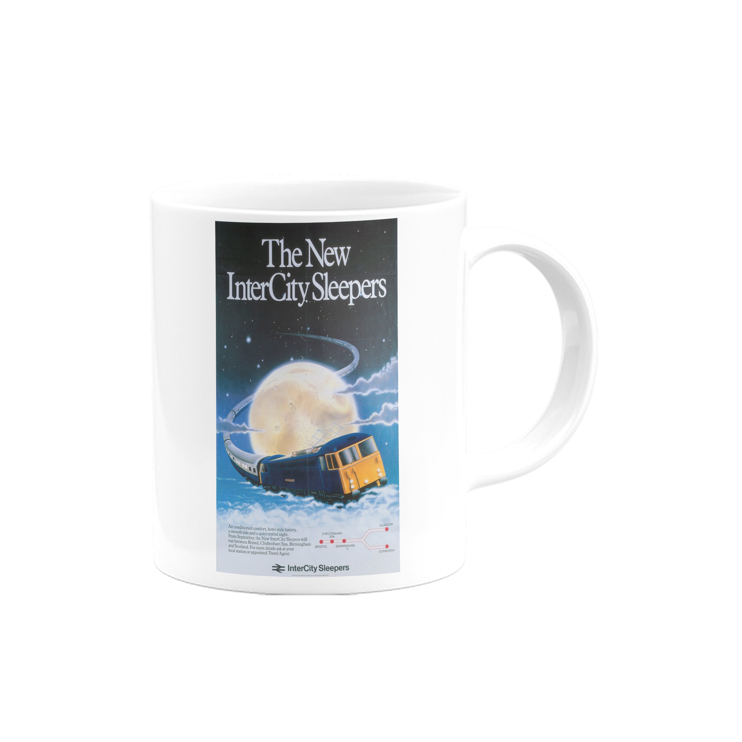 The New InterCity Sleepers Mug – Railway Posters
