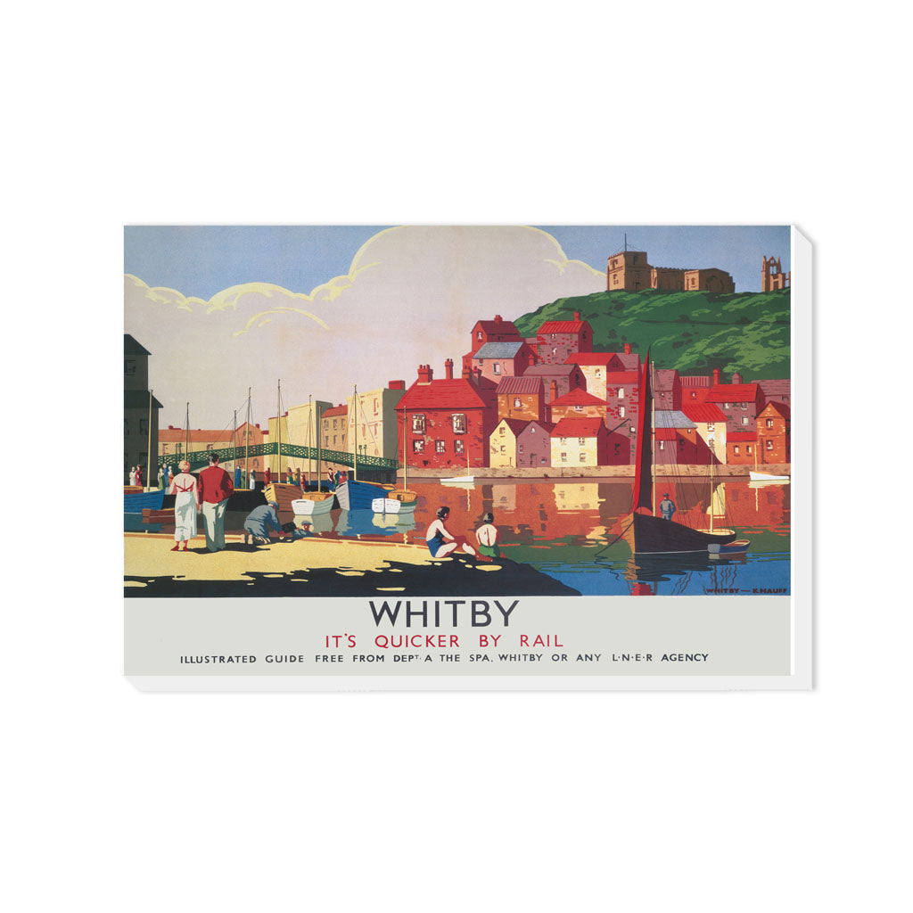 Whitby - Canvas – Railway Posters